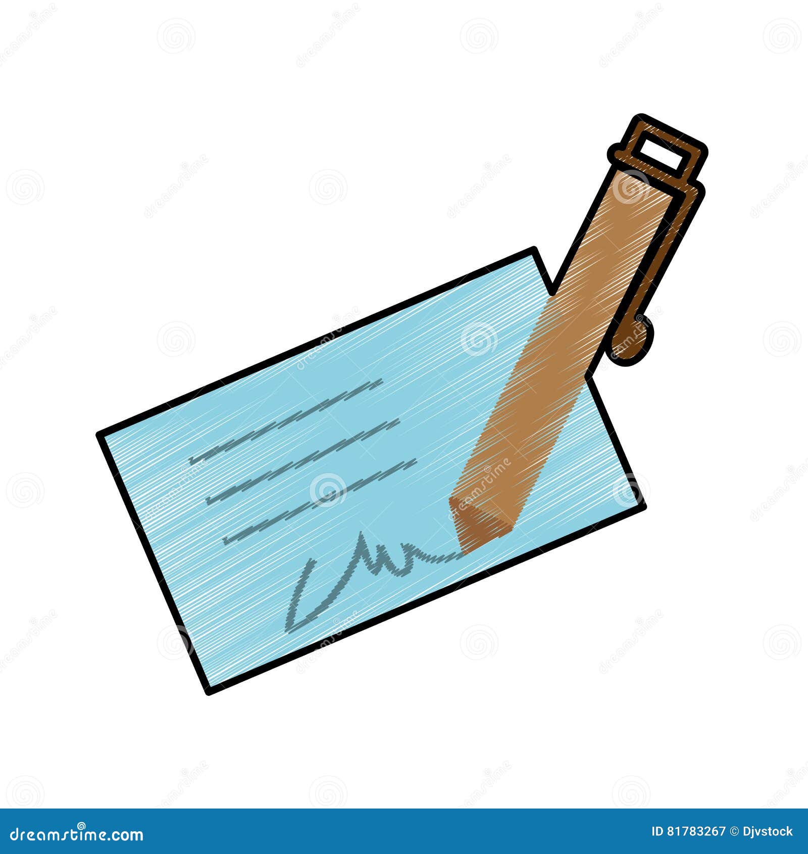 Signature and Pen Icon Image Stock Vector - Illustration of icon, sign ...