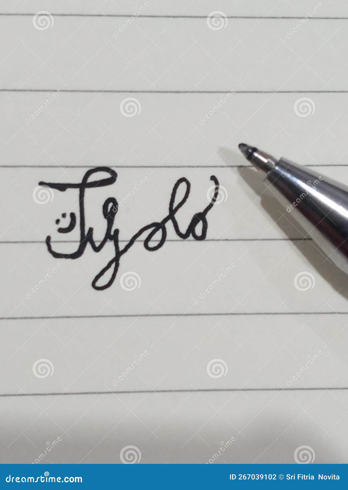 Signature sample with pen stock photo. Image of white - 267039102