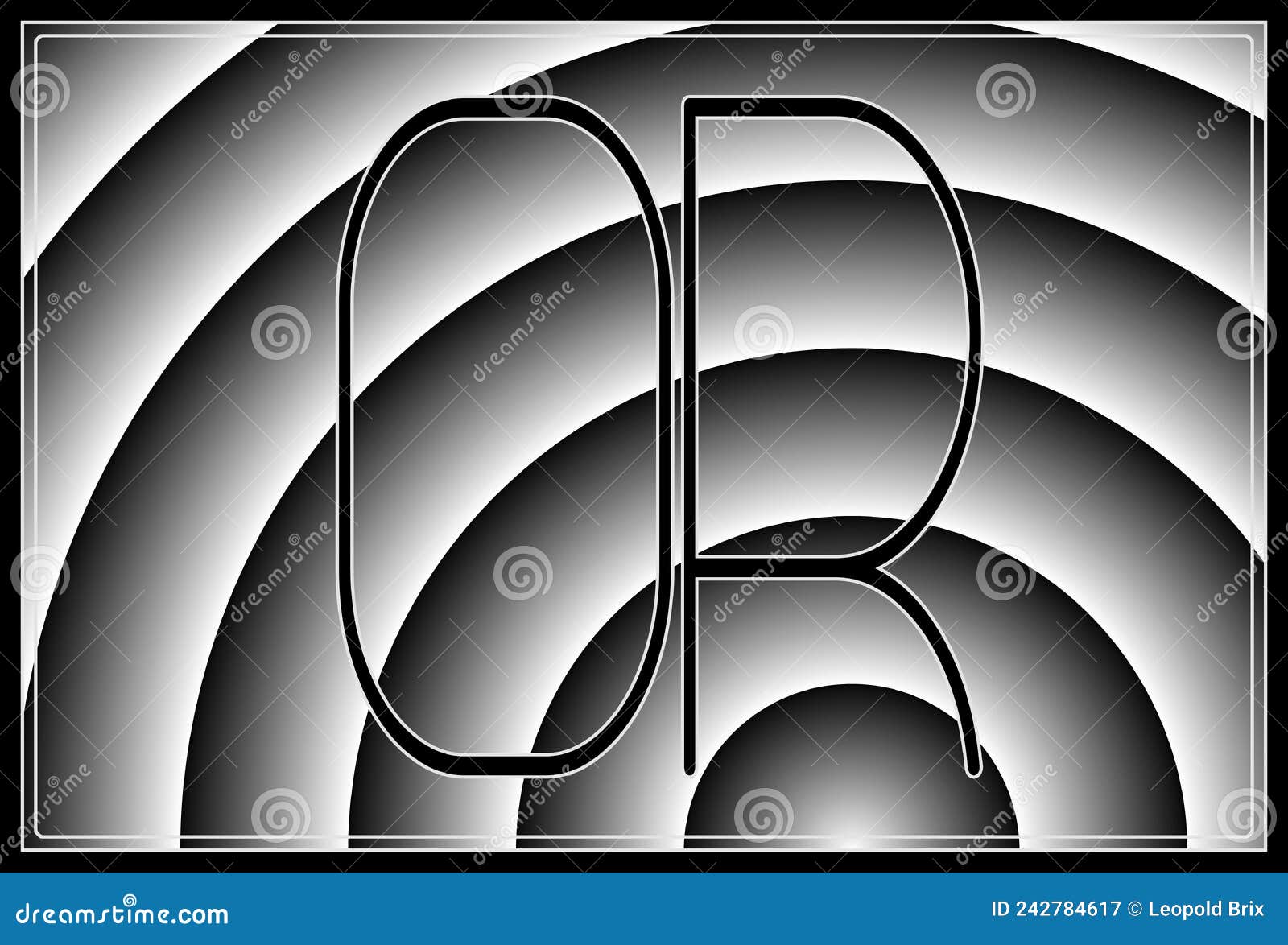 Signature or , contour stock illustration. Illustration of caps - 242784617