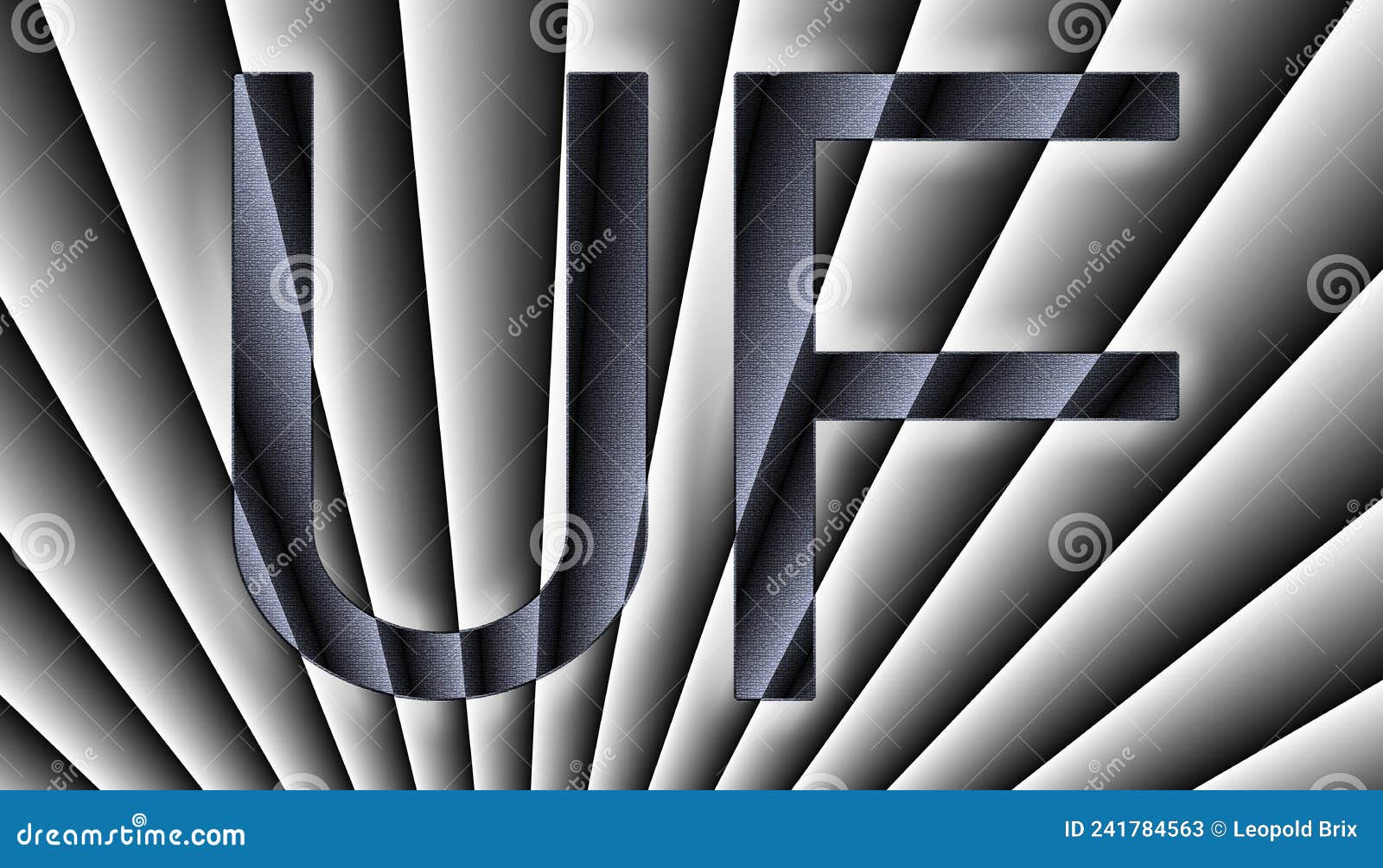 Signature UF , corner grad stock illustration. Illustration of ...