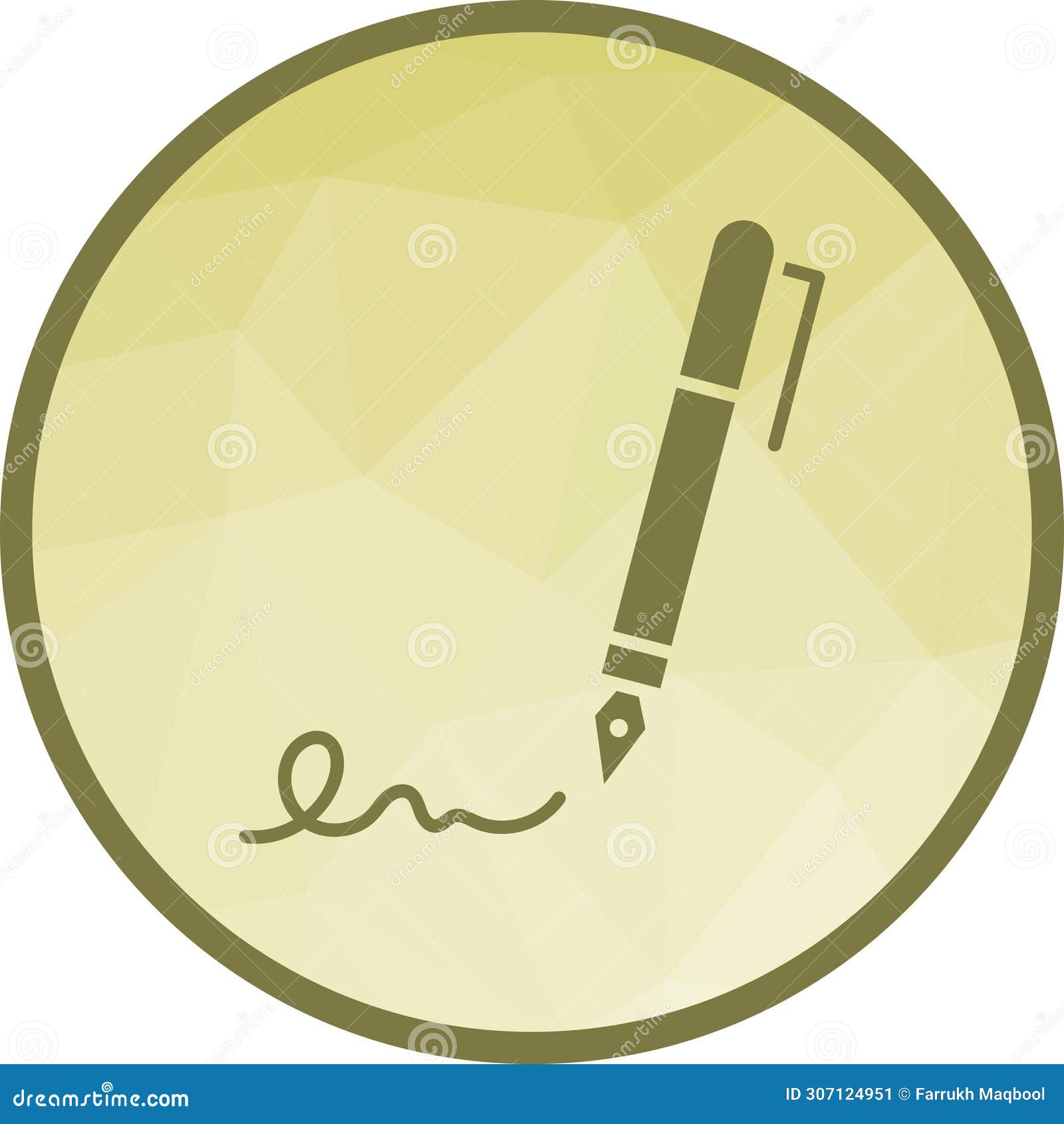 Signatures Icon Vector Image. | CartoonDealer.com #308472217