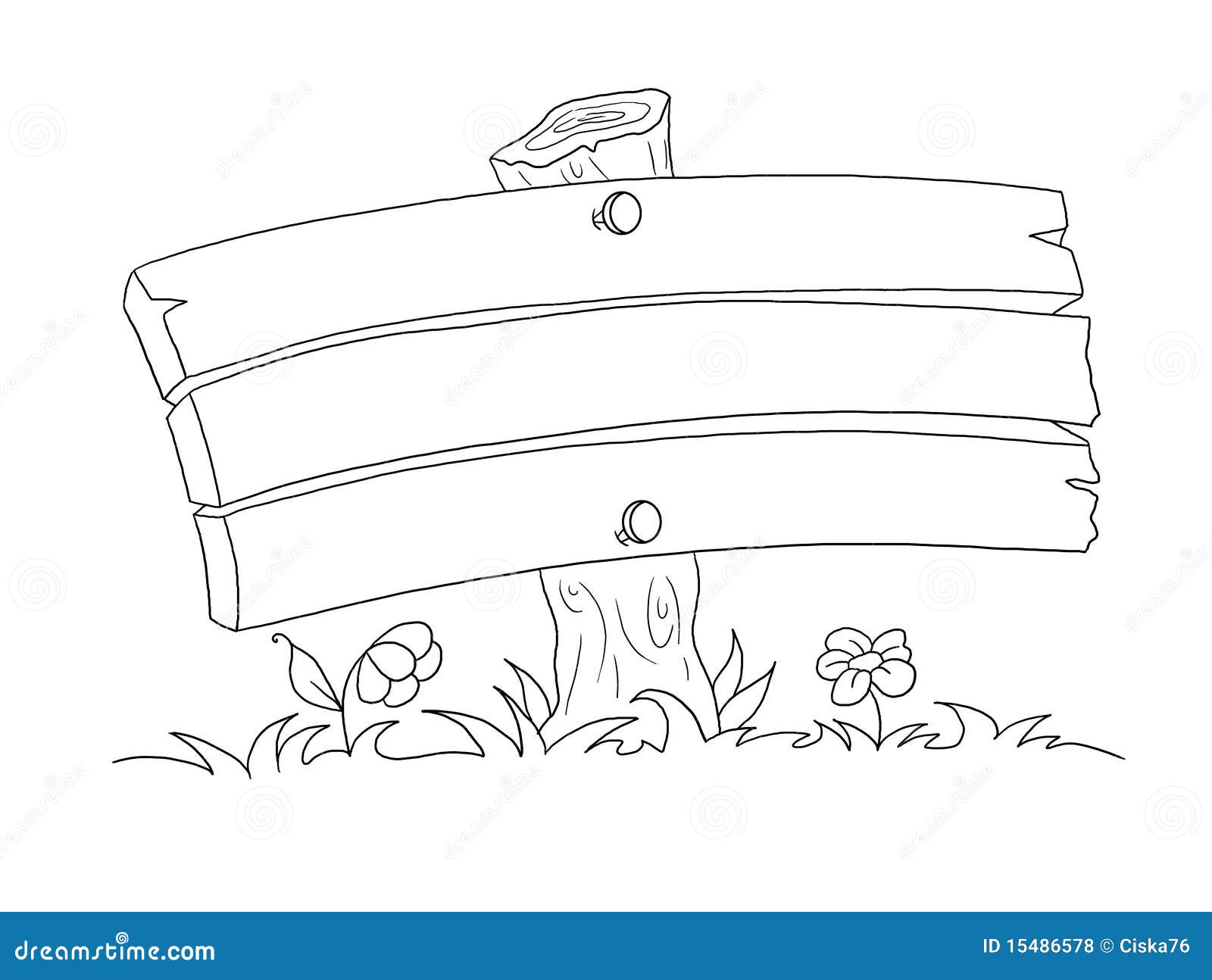 Signboard stock illustration. Illustration of adorned - 15486578