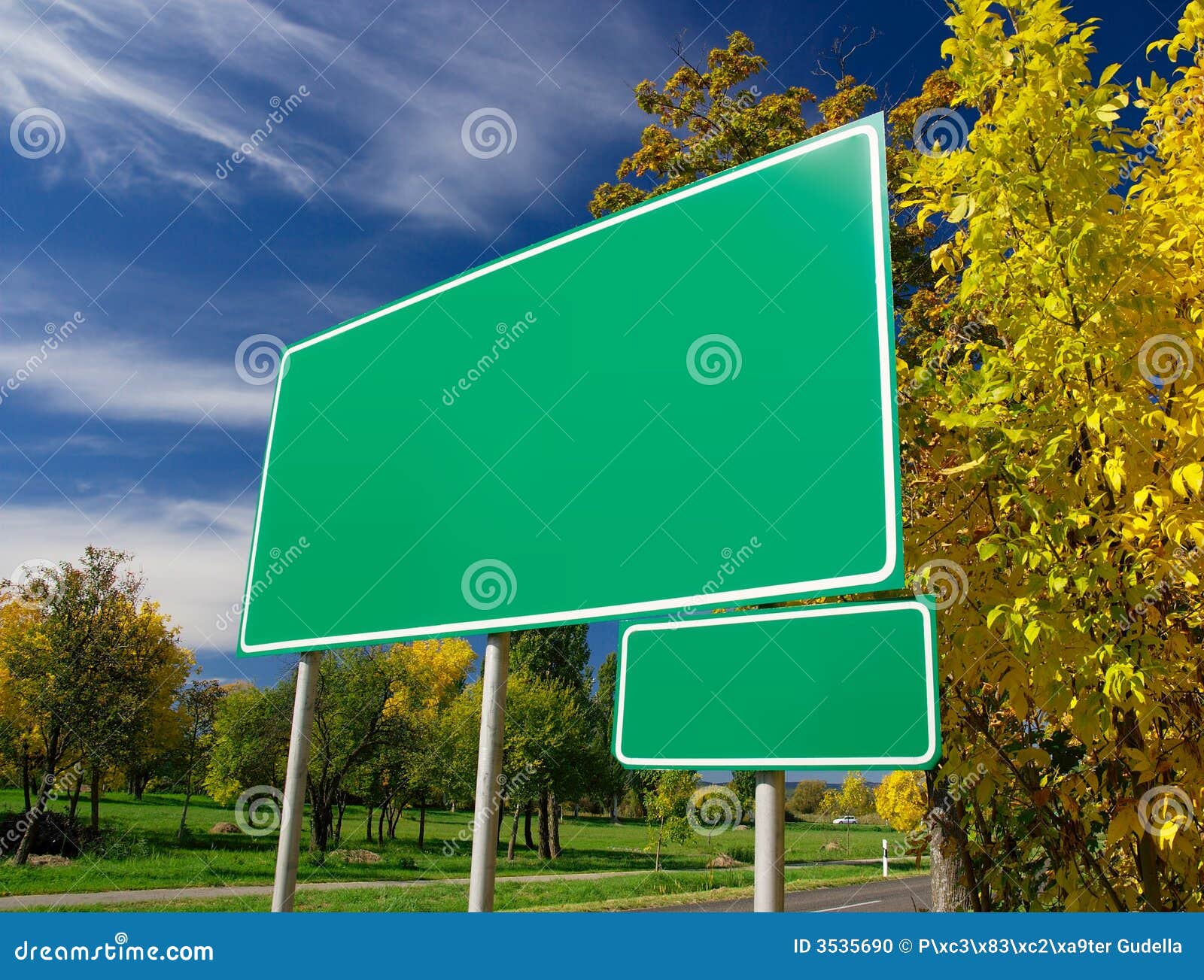 Signboard stock photo. Image of copy, billboard, advertise - 3535690