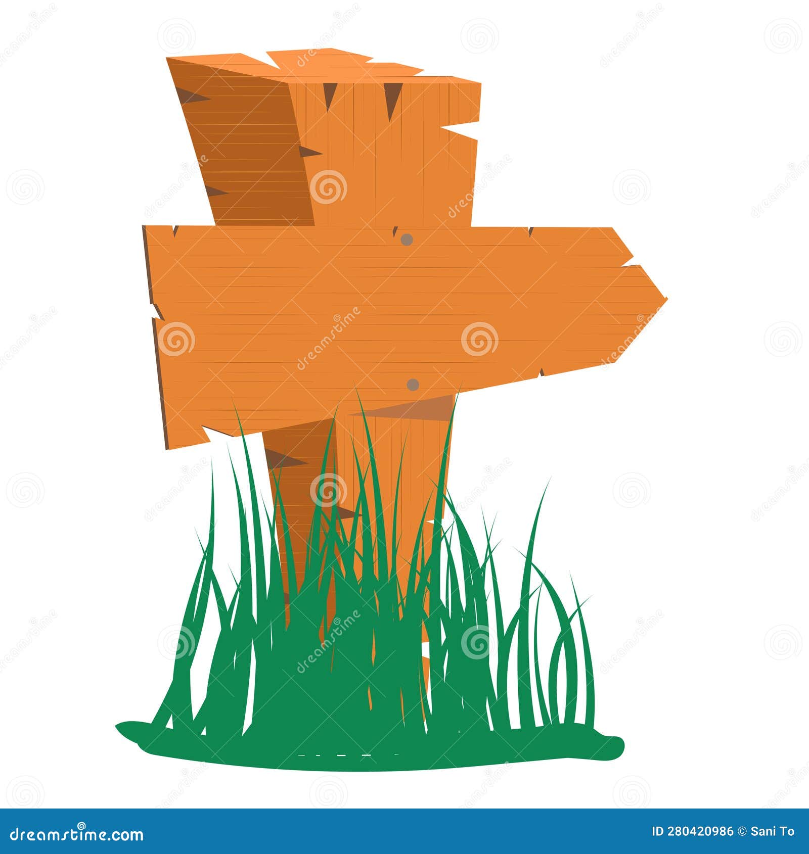 Signboard Arrow Vector Illustration File Stock Vector - Illustration of ...