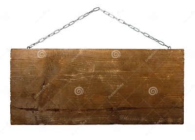 Signboard on chain stock photo. Image of chain, directional - 19127308