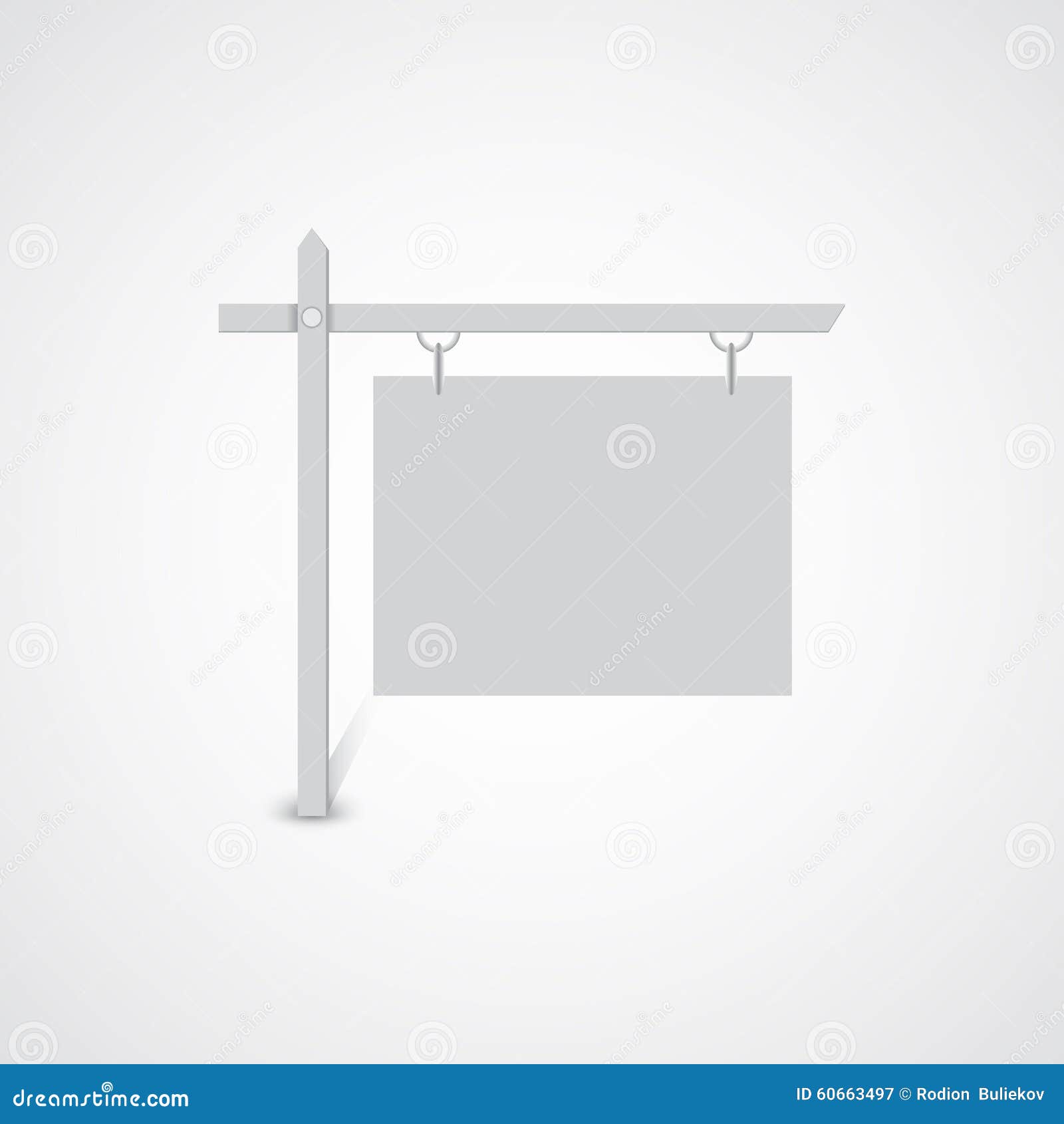 Signboard concept stock vector. Illustration of interior - 60663497