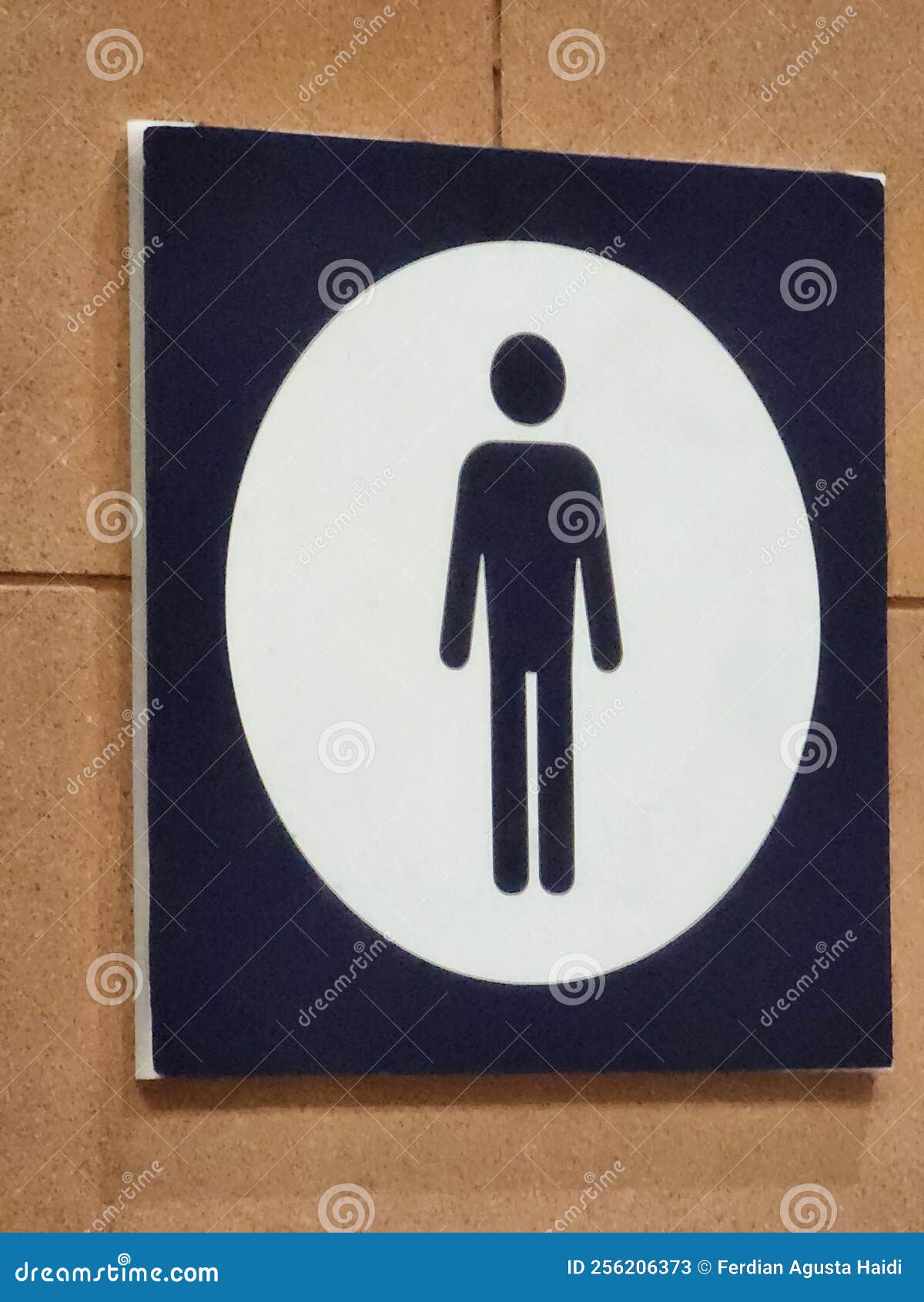 A signboard of male logo stock image. Image of symbol - 256206373
