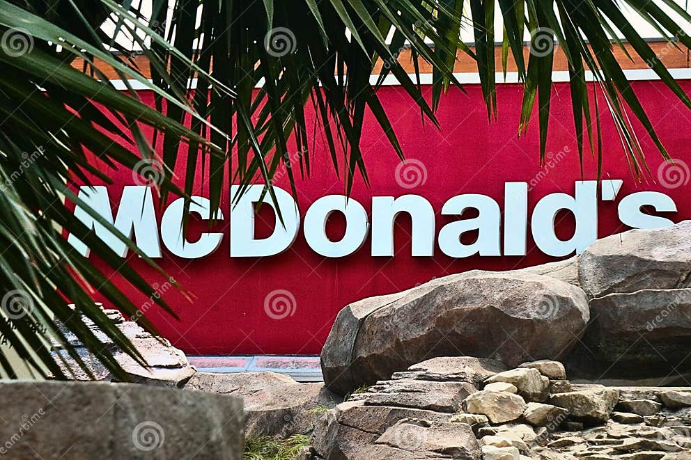 Signboard of McDonald Restaurant in Jakarta Editorial Stock Photo ... Signboard of McDonald Restaurant in Jakarta Editorial Stock Photo ...