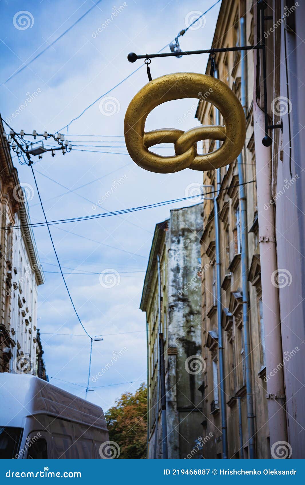 Signboard In Street Background Royalty-Free Stock Photo | CartoonDealer ...