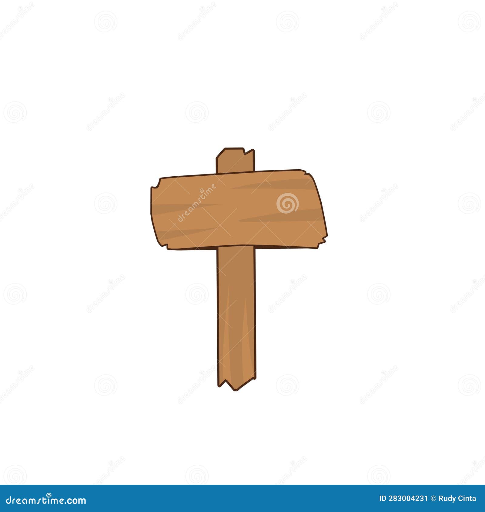 Signboard vector hand draw stock illustration. Illustration of diagram ...