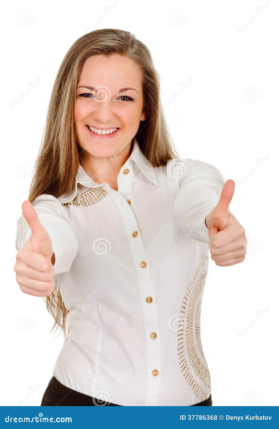 Signe bon photo stock. Image du verticale, positif, attrayant - 37786368