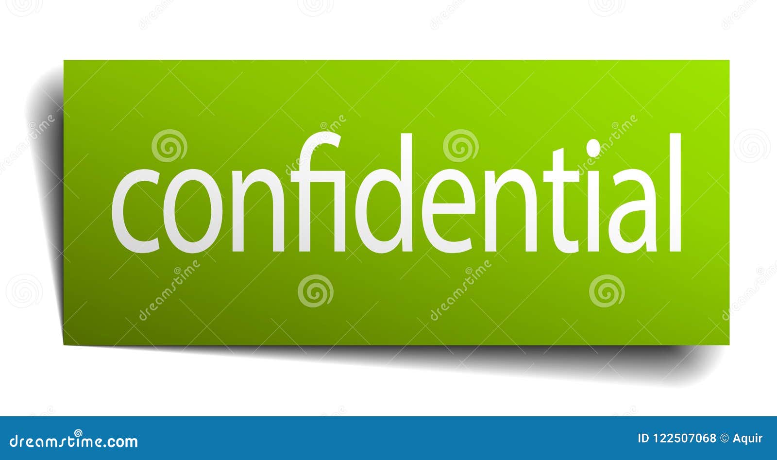 Signe confidentiel illustration de vecteur. Illustration du plat ...