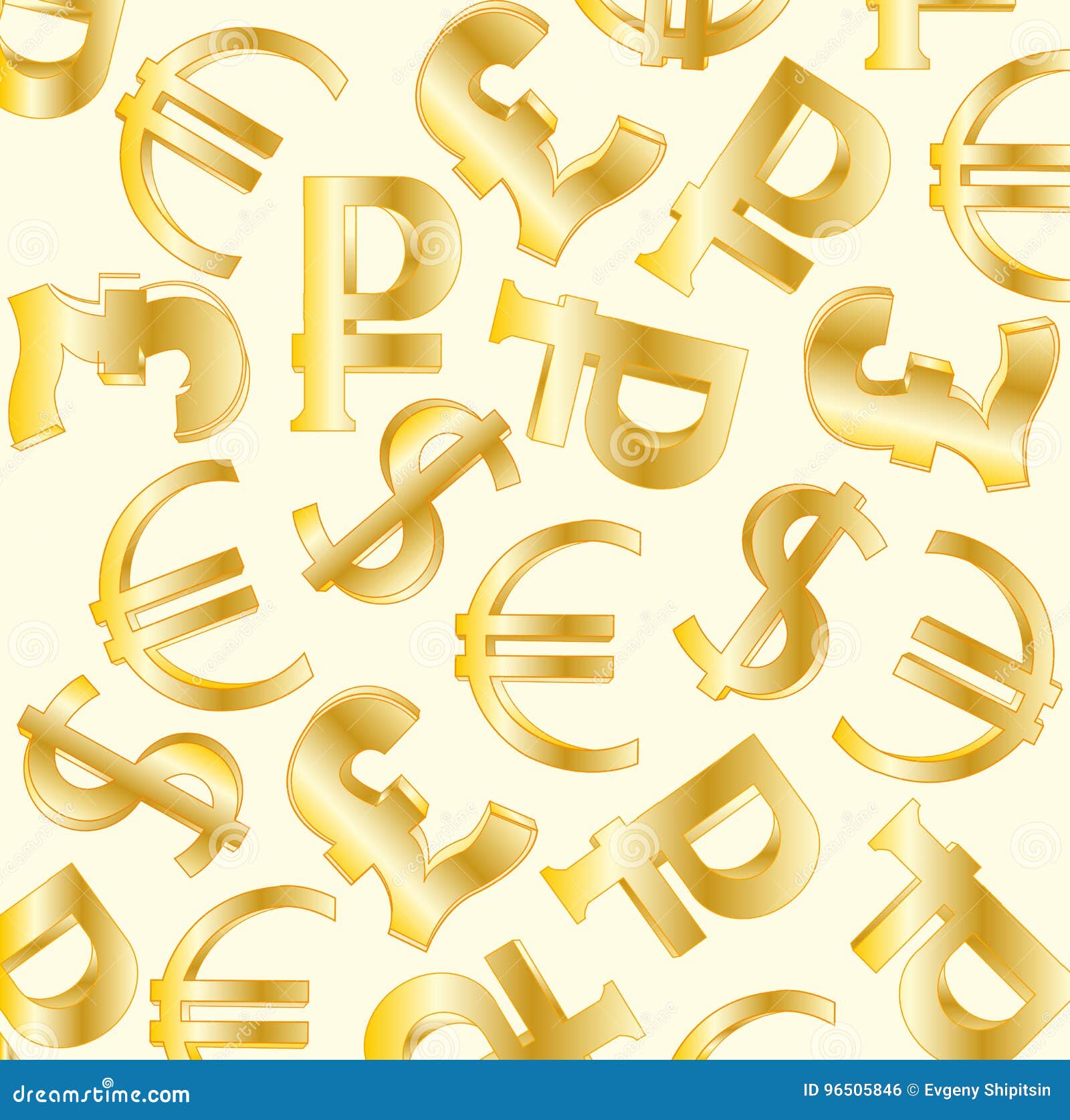 Signe d'argent de symboles illustration stock. Illustration du devise ...