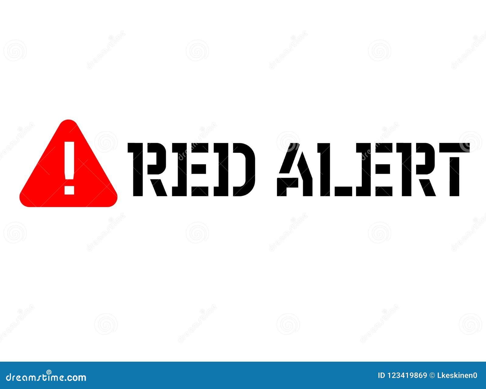 Signe D'attention D'alerte Rouge Illustration de Vecteur - Illustration ...