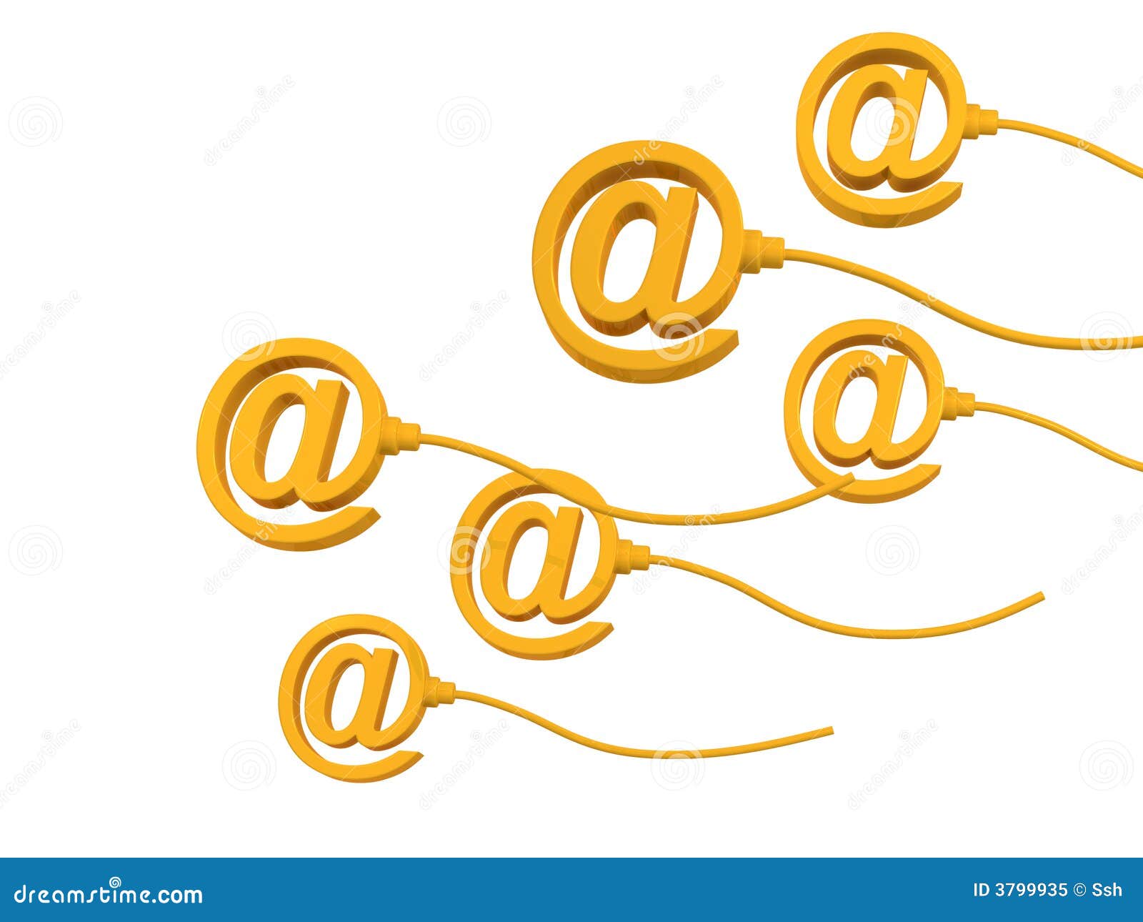 Signe d'email illustration stock. Illustration du recevez - 3799935