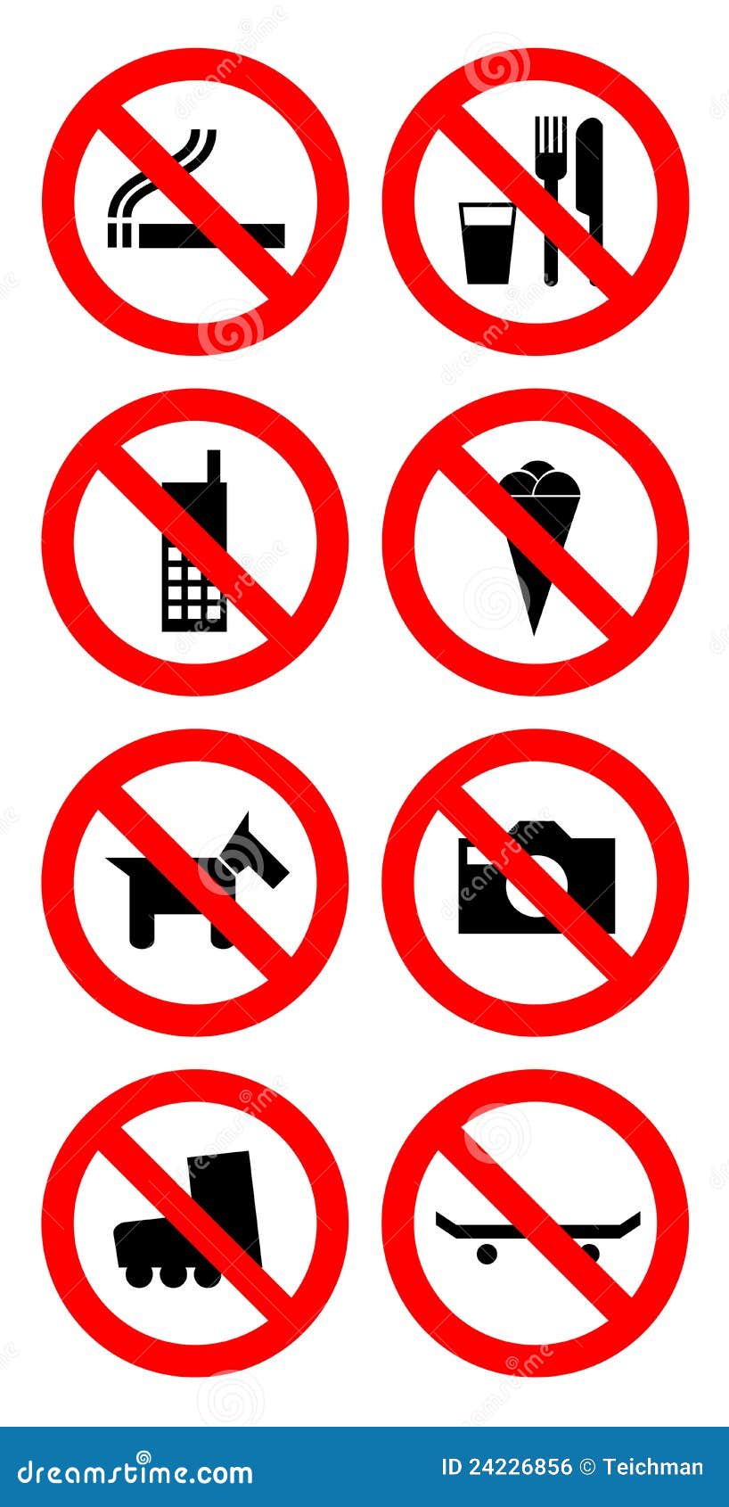 Signe d'interdiction illustration de vecteur. Illustration du graphisme ...