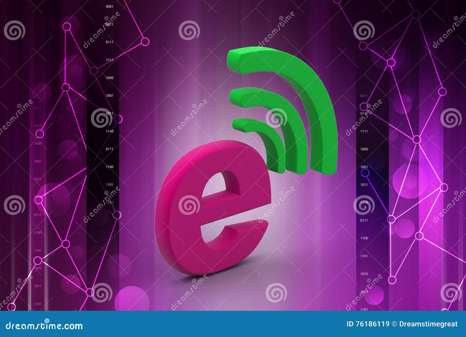 Signe d'Internet illustration stock. Illustration du électronique ...