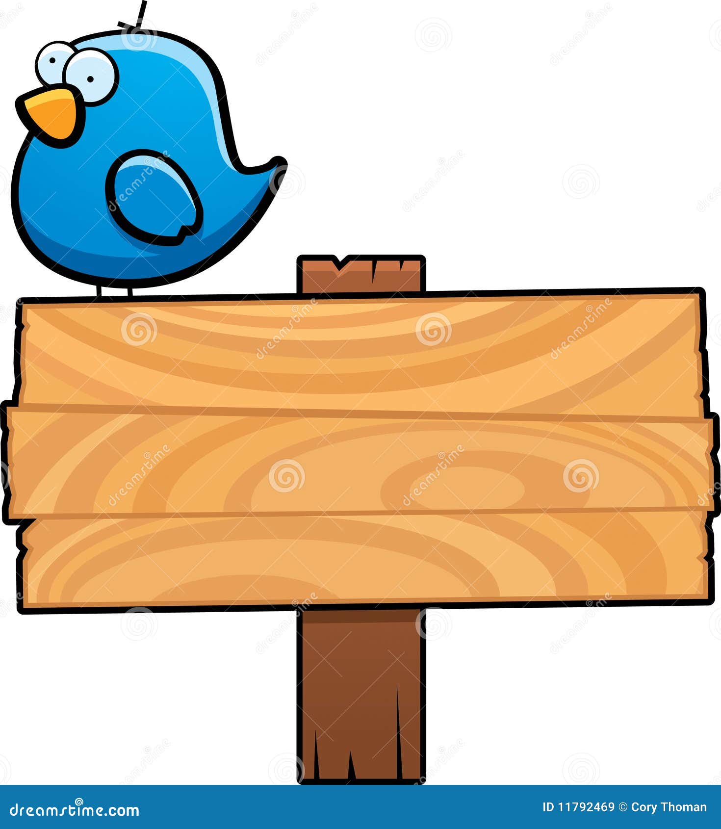 Signe d'oiseau illustration de vecteur. Illustration du perché - 11792469