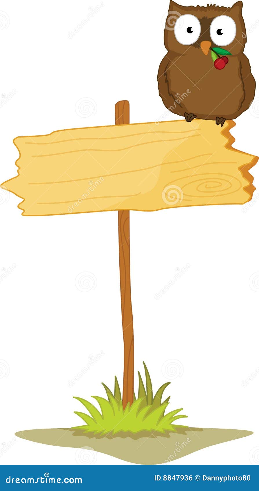 Signe d'oiseau illustration de vecteur. Illustration du cerises - 8847936