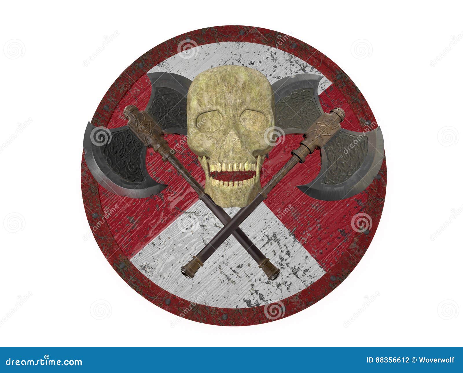 Signe de bataille illustration stock. Illustration du croix - 88356612