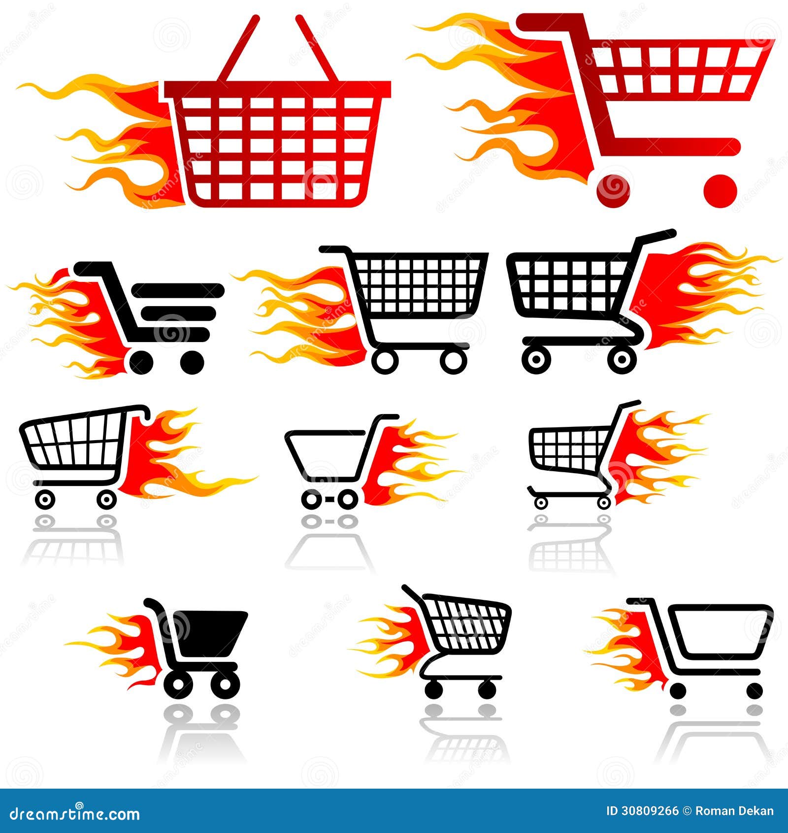 Signe de caddie illustration de vecteur. Illustration du système - 30809266