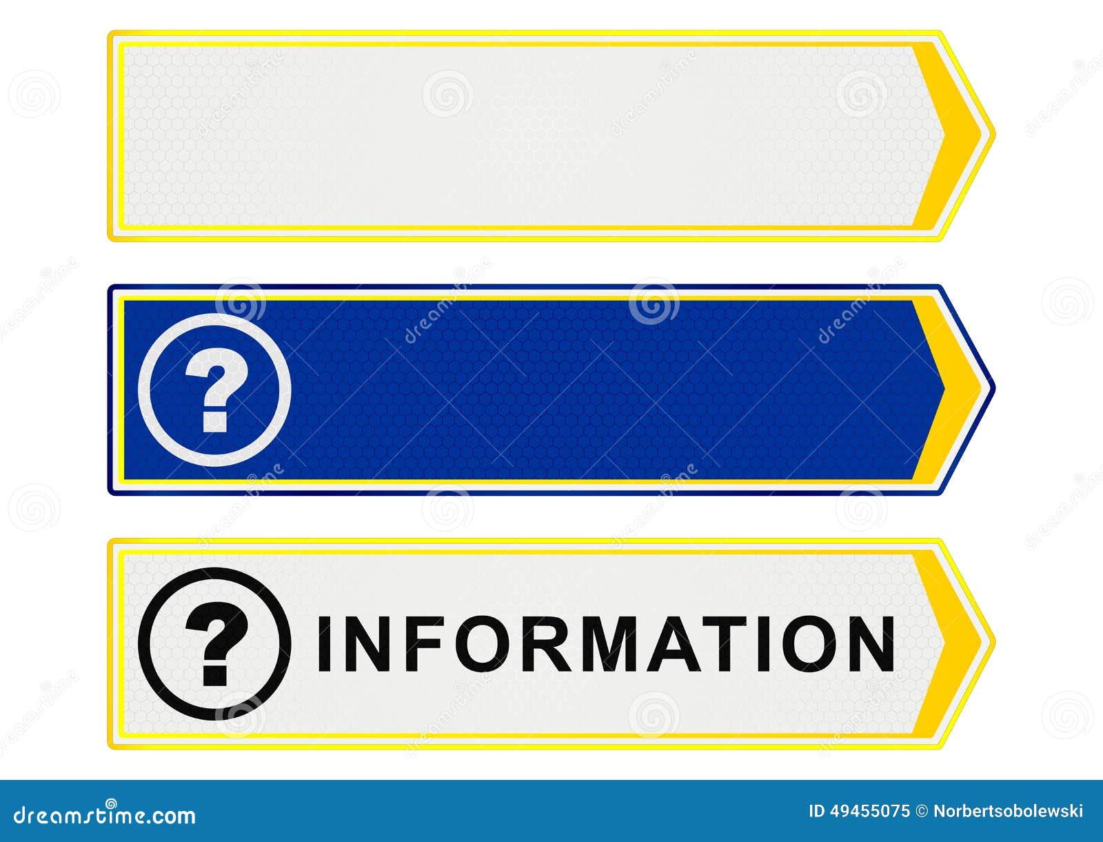 Signe de l'information illustration stock. Illustration du guider ...