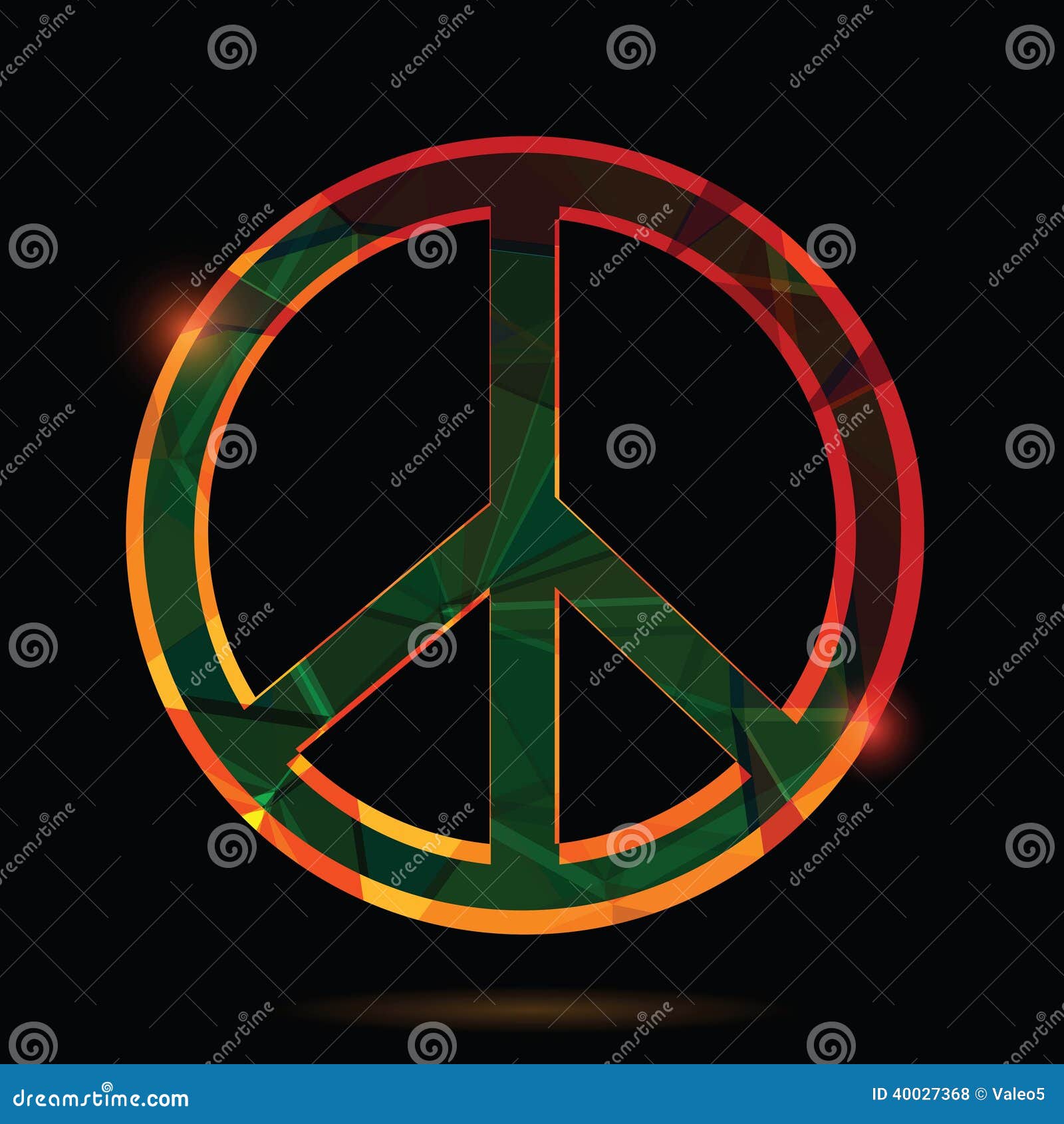 Signe de liberté illustration de vecteur. Illustration du cercle - 40027368