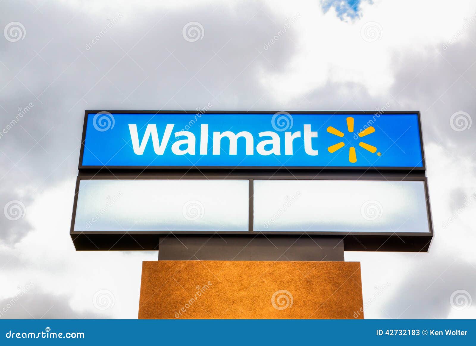 Signe De Magasin De Walmart Photo stock éditorial - Image du ...