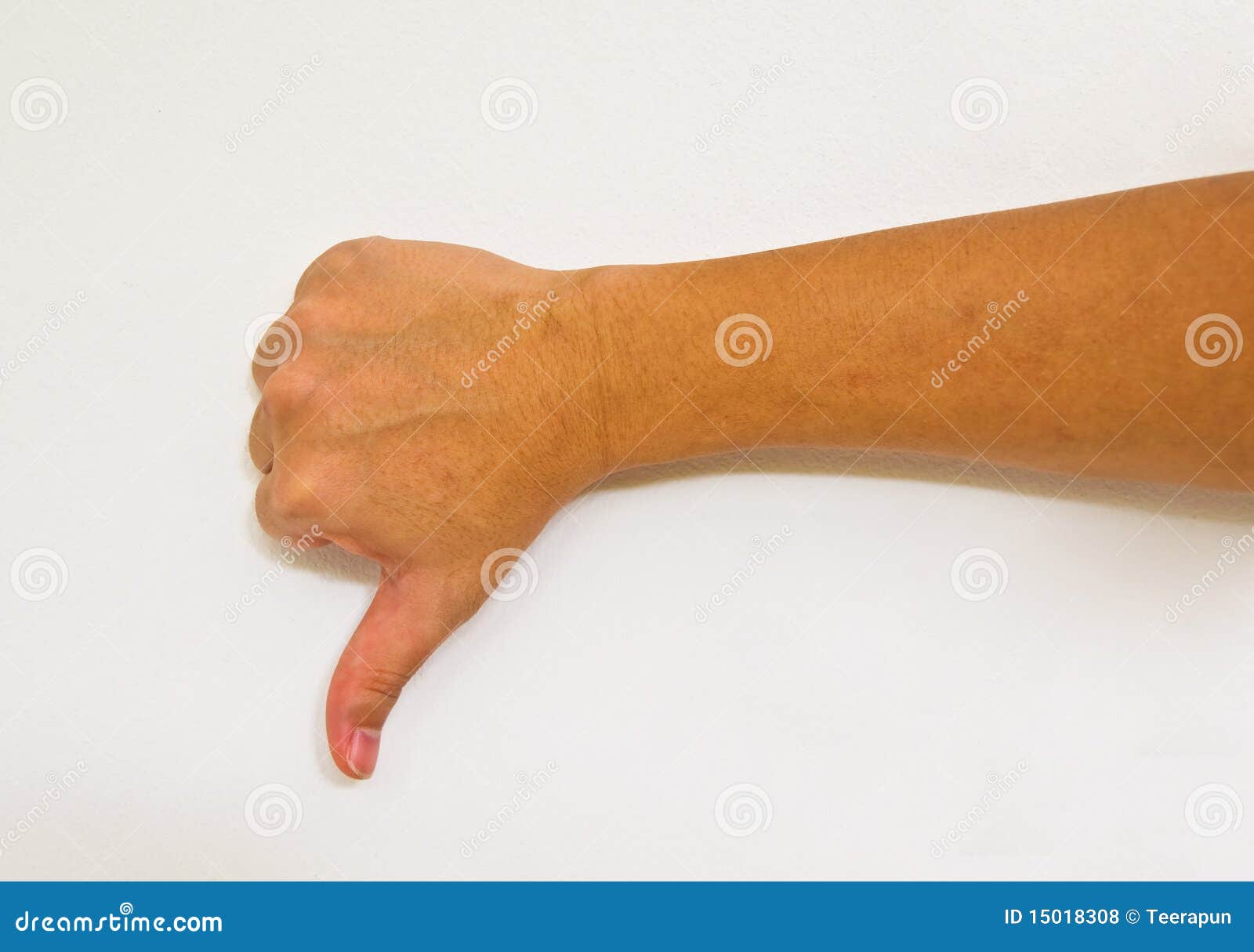 Signe de main photo stock. Image du personne, doigt, mauvais - 15018308