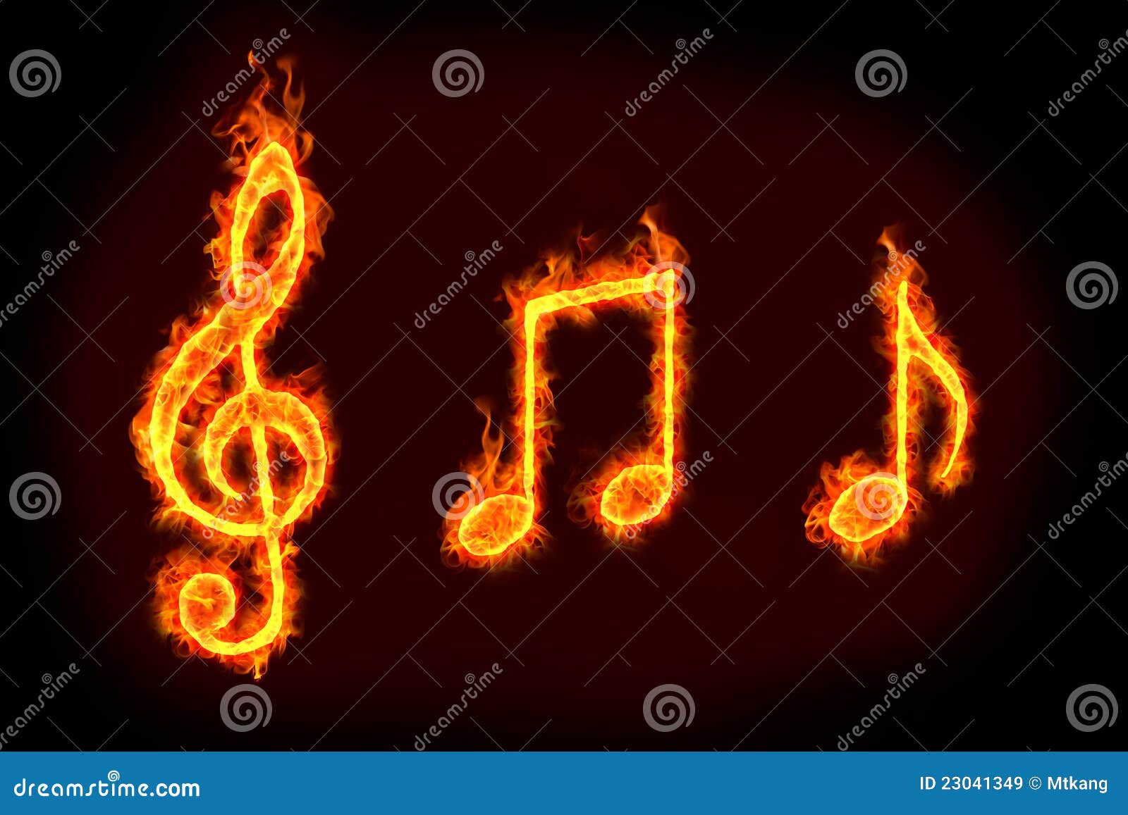 Signe de musique illustration stock. Illustration du grunge - 23041349