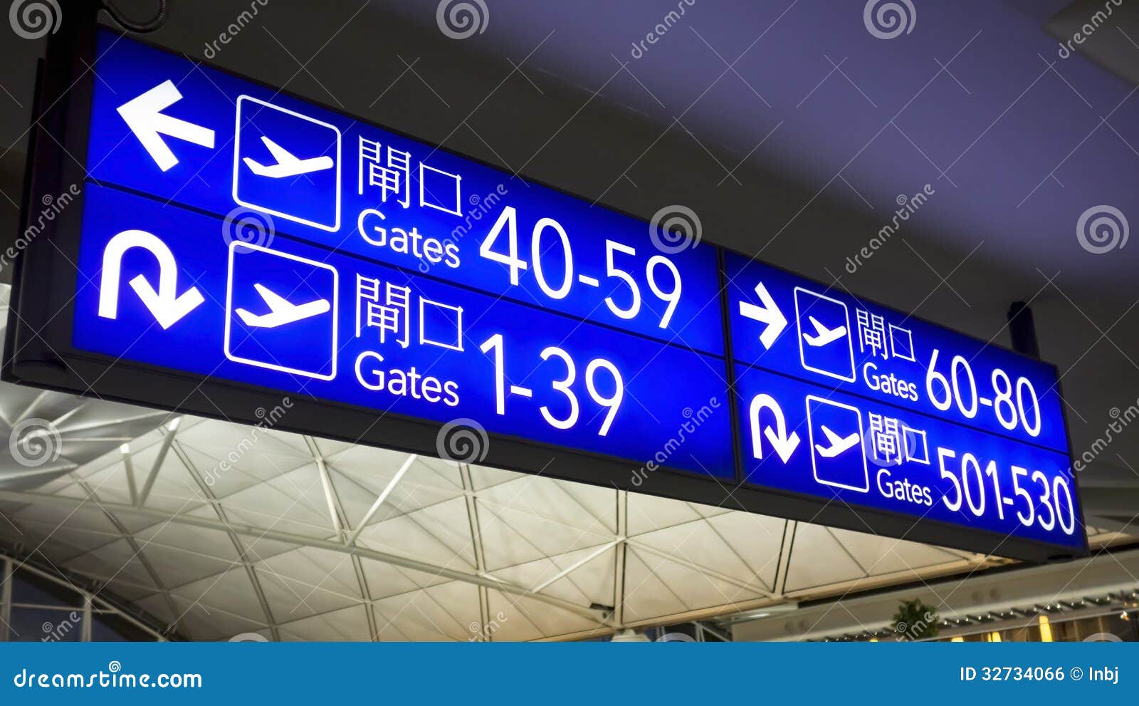 Signe De Portes D'embarquement Photo stock - Image du exposition ...