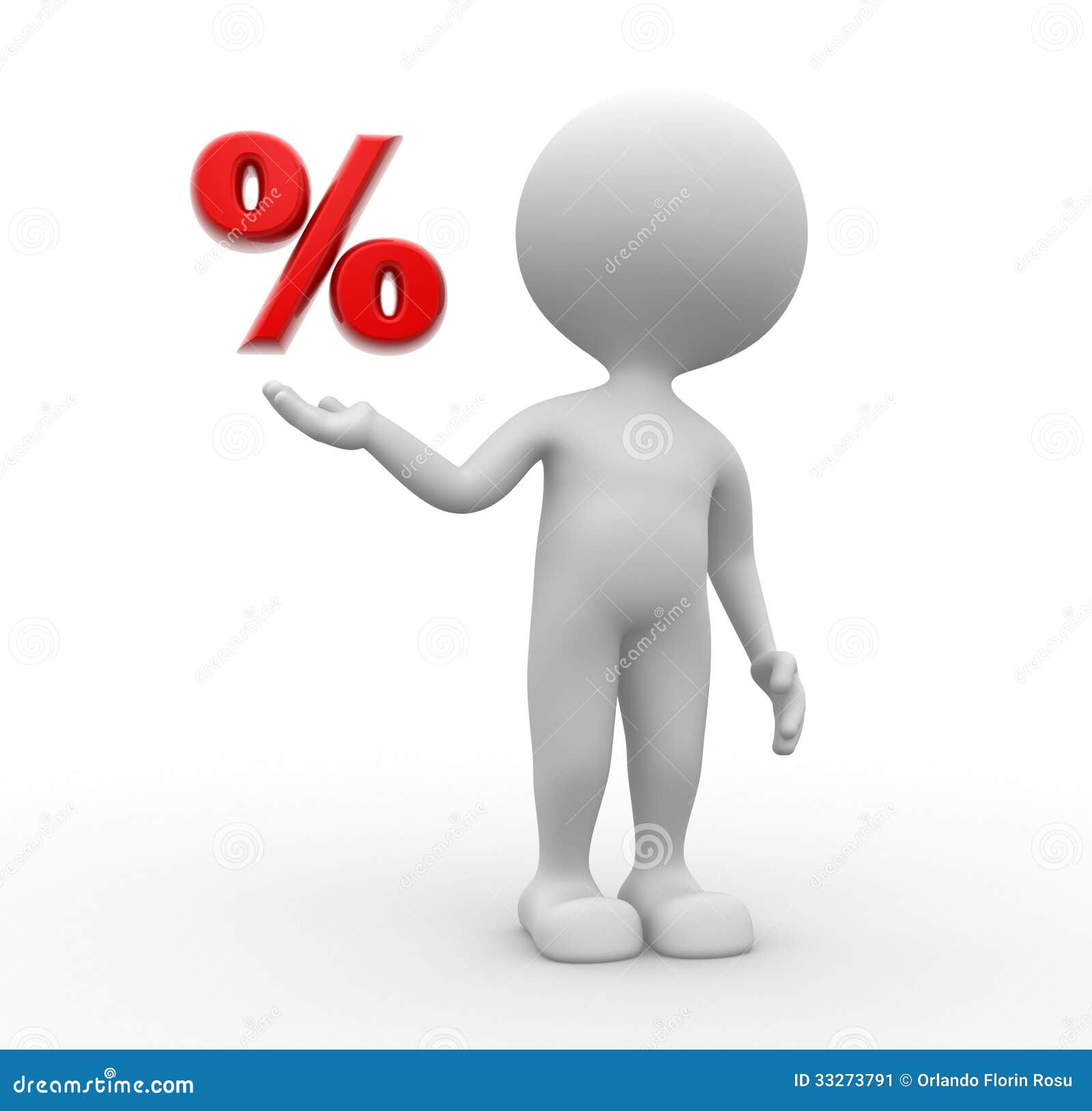 Signe de pour cent illustration stock. Illustration du escompte - 33273791