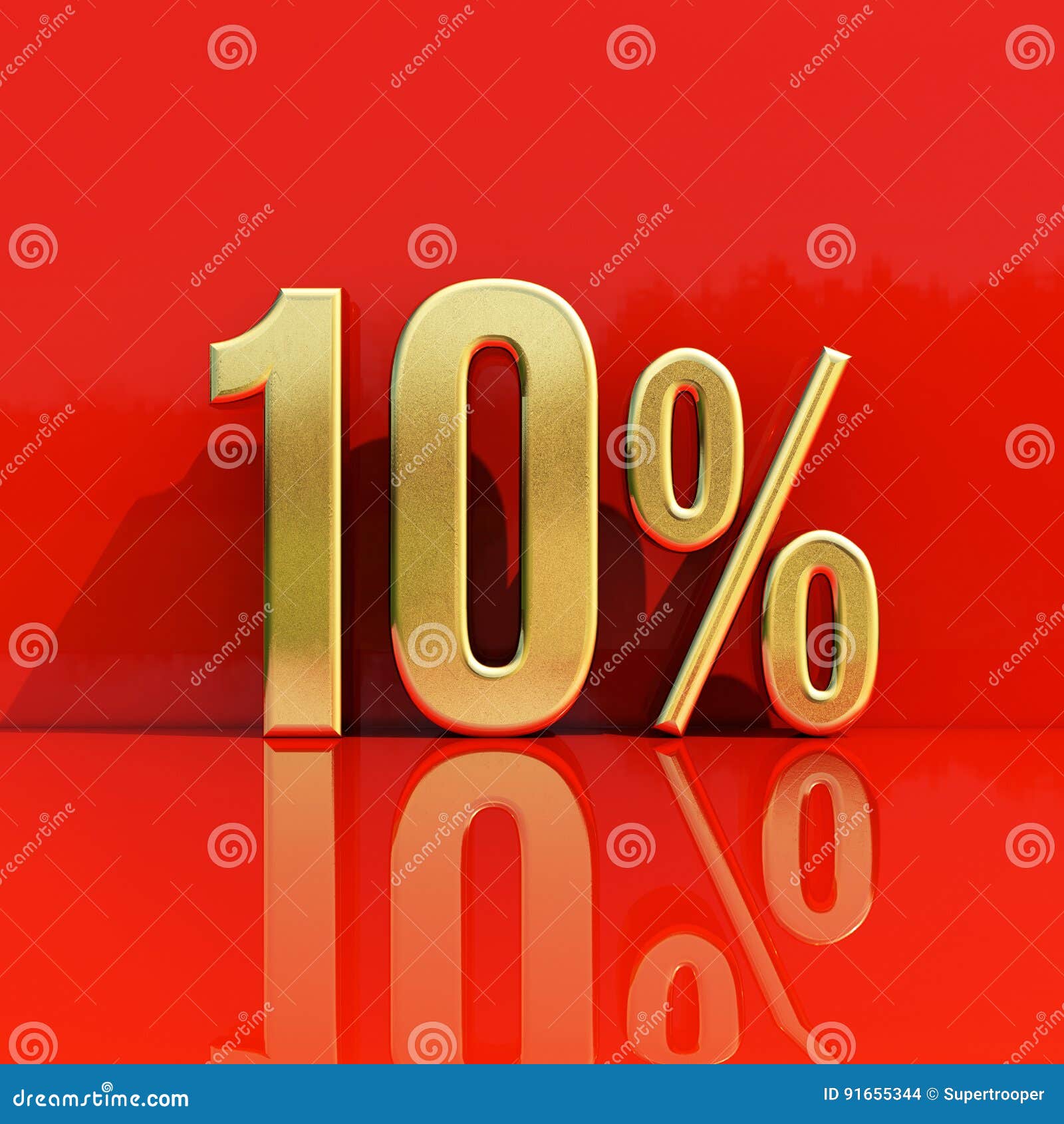 Signe de 10 pour cent illustration stock. Illustration du percent ...