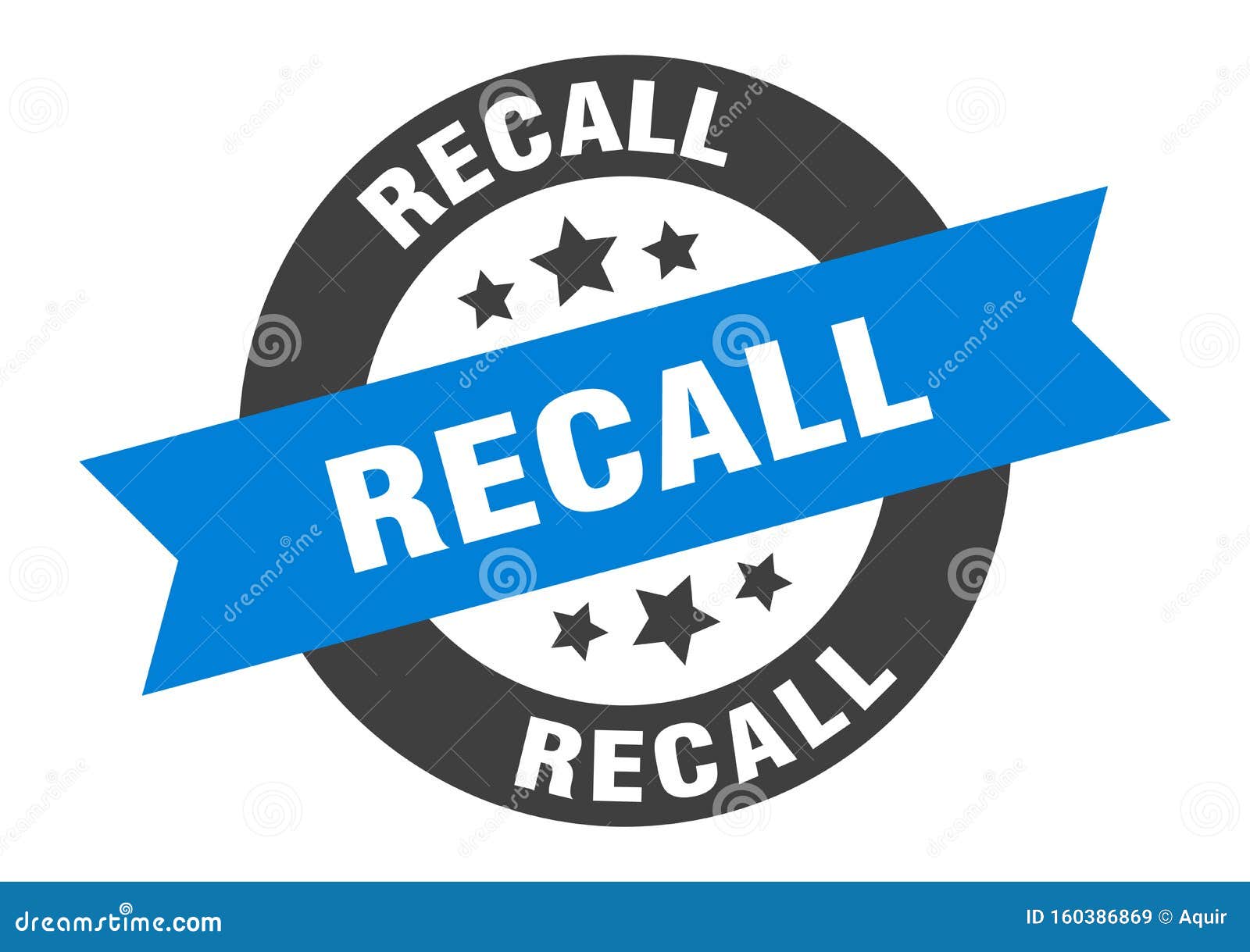 Signe de rappel illustration de vecteur. Illustration of vecteur ...