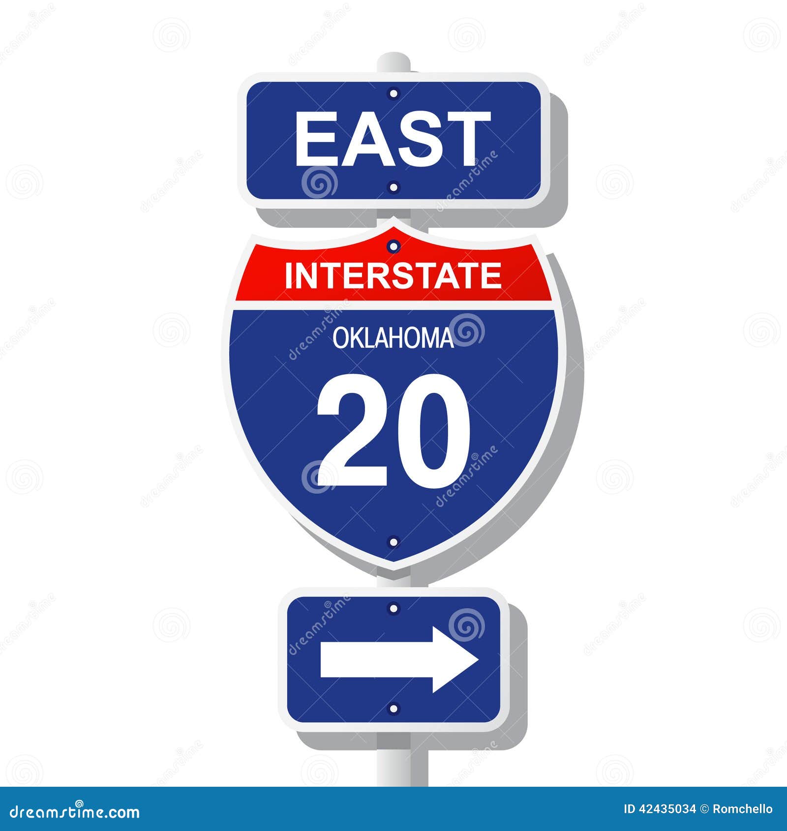 Signe de route illustration stock. Illustration du omnibus - 42435034