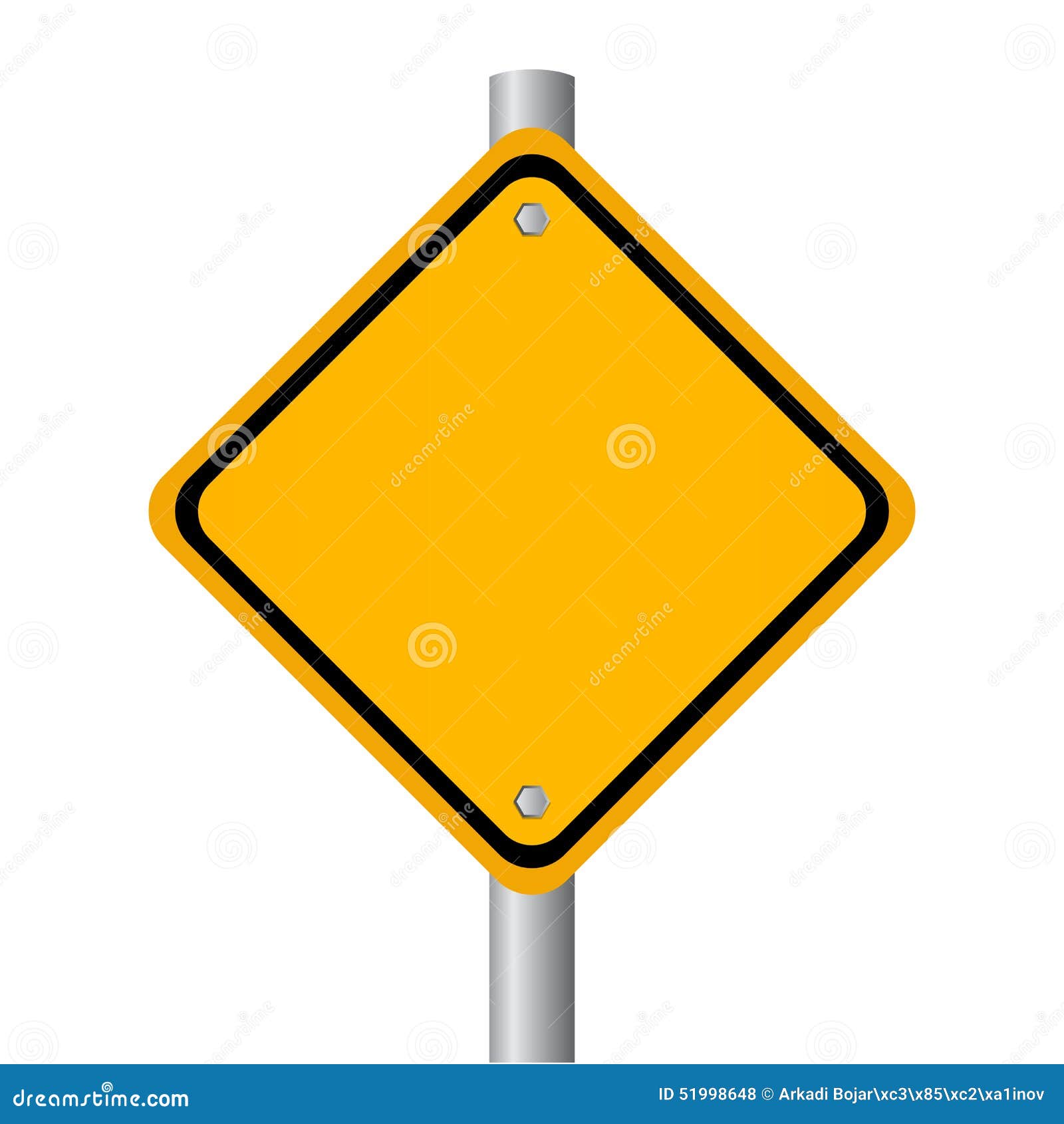 Signe de route blanc illustration de vecteur. Illustration du graphisme ...