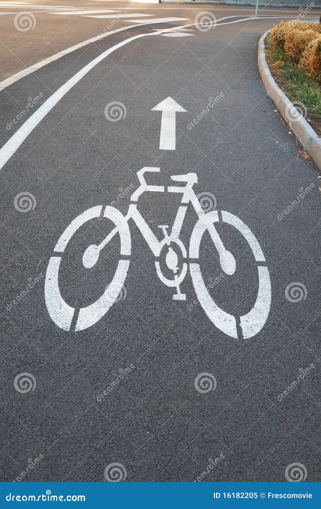 Signe De Route De Bicyclette Image stock - Image du cyclisme, sécurité ...