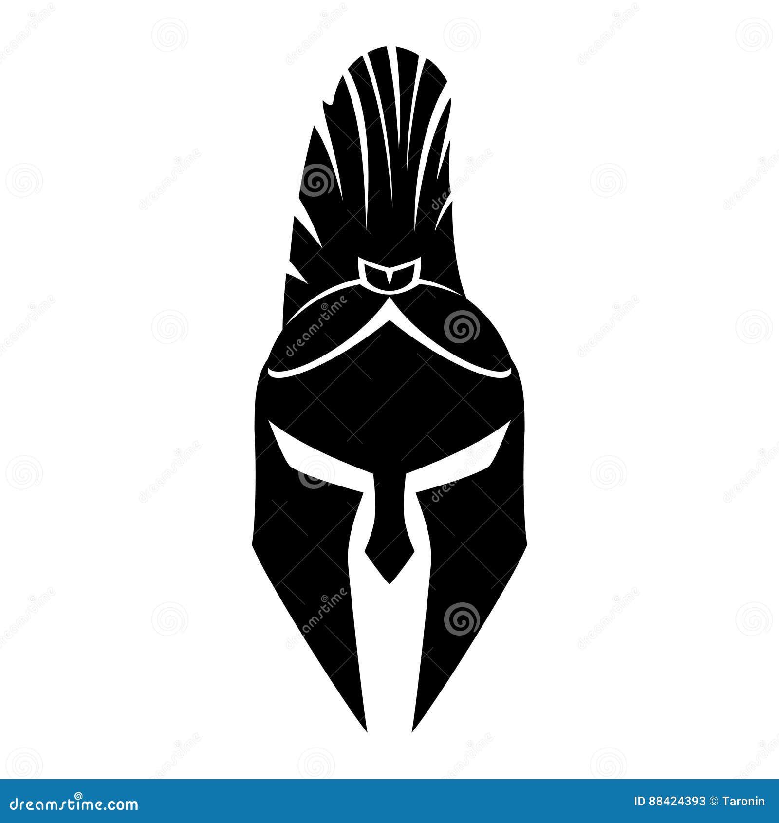 Signe de spartiate illustration de vecteur. Illustration du militaire ...