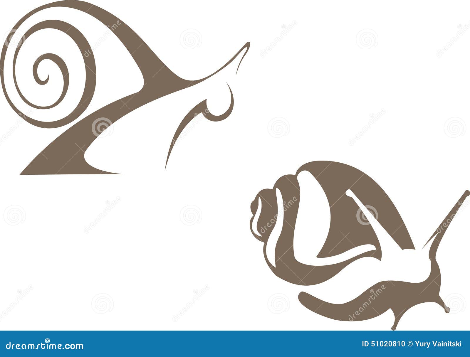 Signe De Vecteur D'escargot Illustration de Vecteur - Illustration du ...