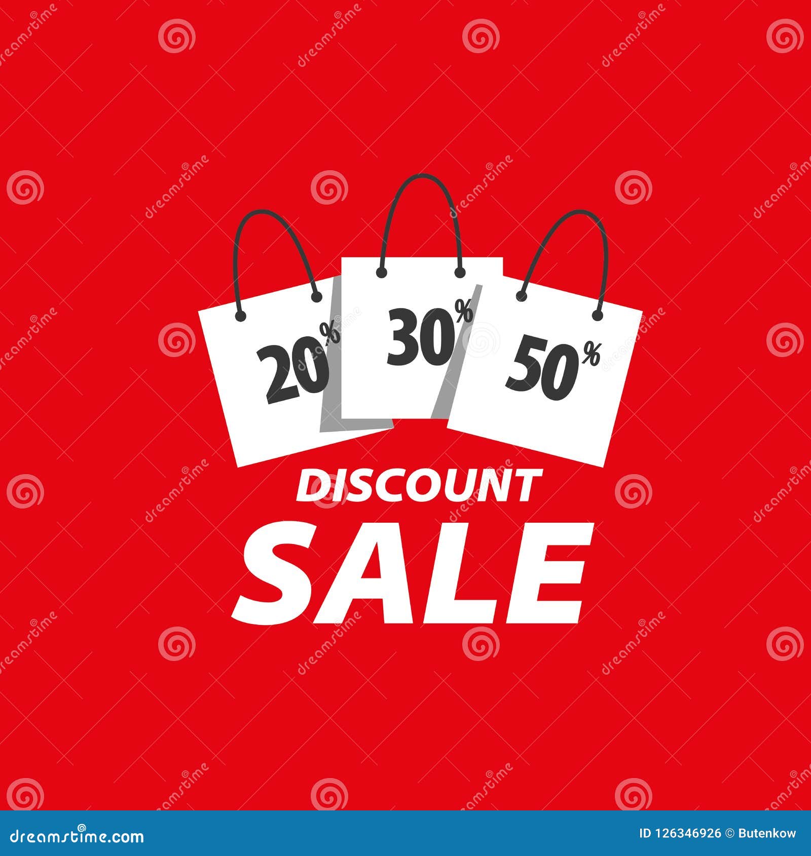 Signe De Vecteur Pour Des Remises Illustration de Vecteur ...