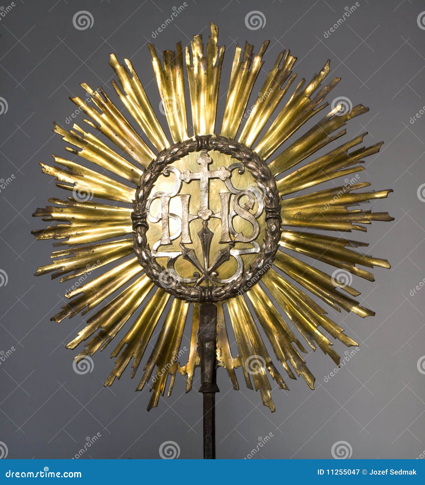 Signe du Christ image stock. Image du sauveur, église - 11255047