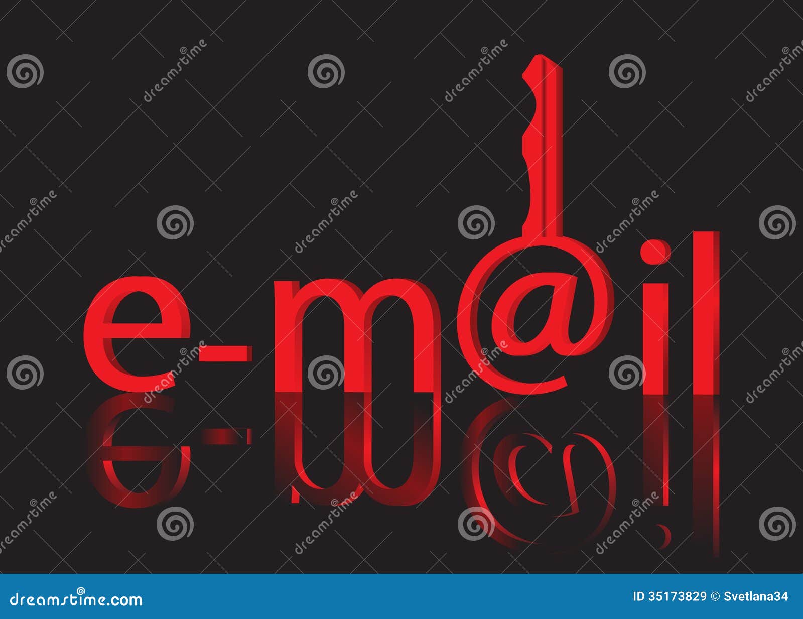 Signe Du Courrier. Image Image: 35173829