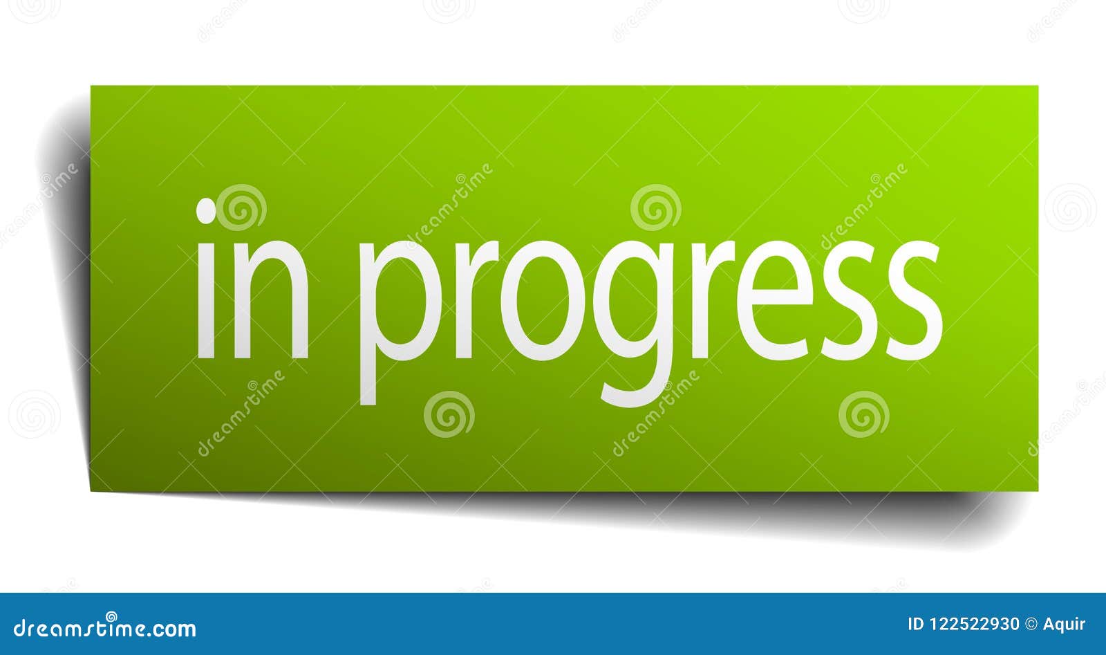 Signe en cours illustration de vecteur. Illustration du insignes ...