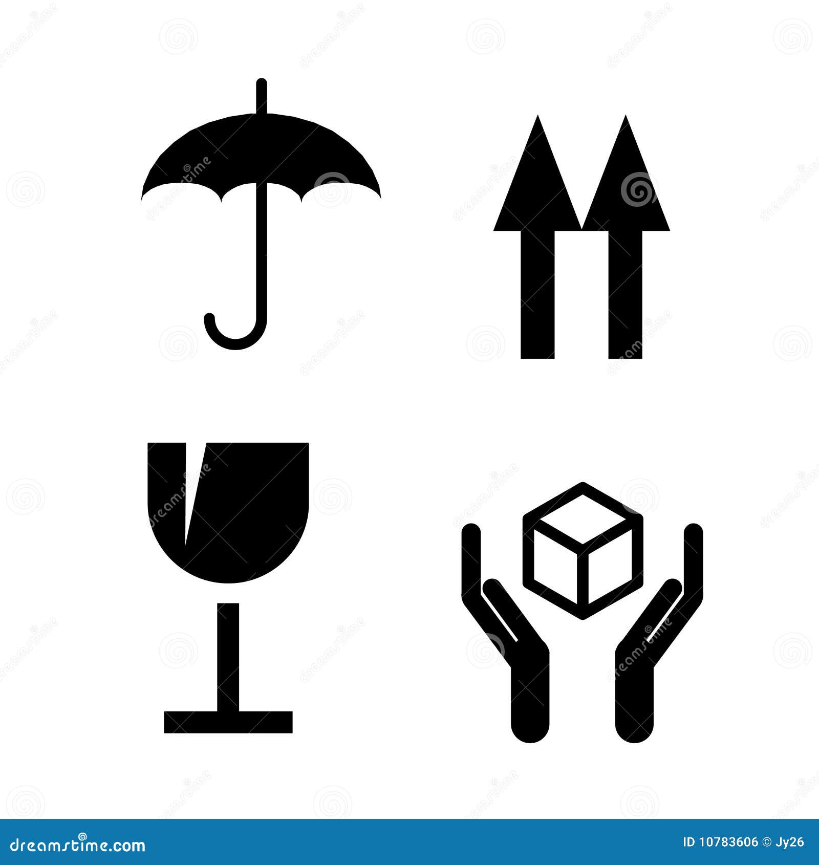 Signe fragile (vecteur) illustration de vecteur. Illustration du ...