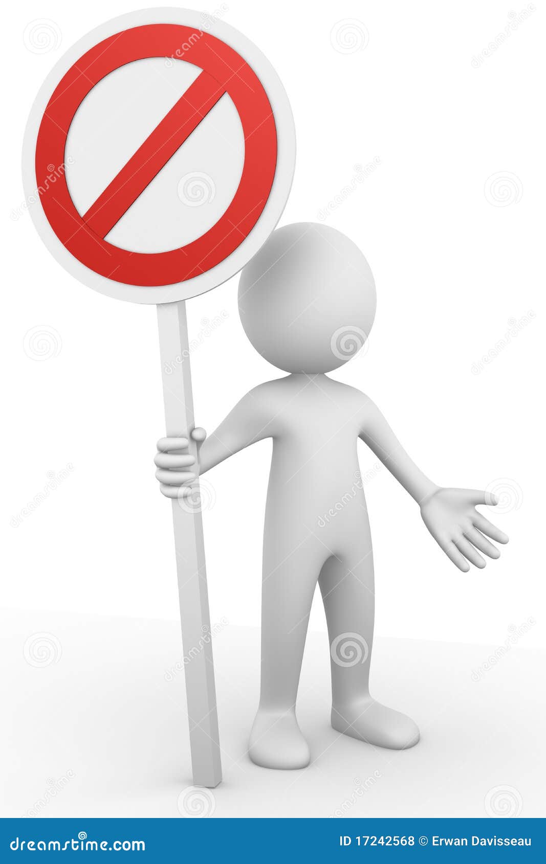 Signe Interdit Photos libres de droits - Image: 17242568