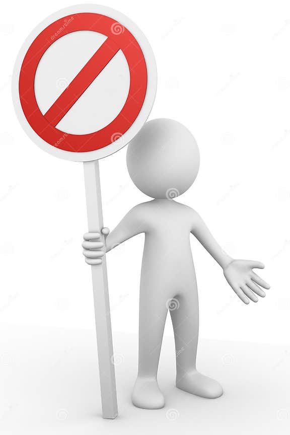 Signe interdit illustration stock. Illustration du gris - 17242568