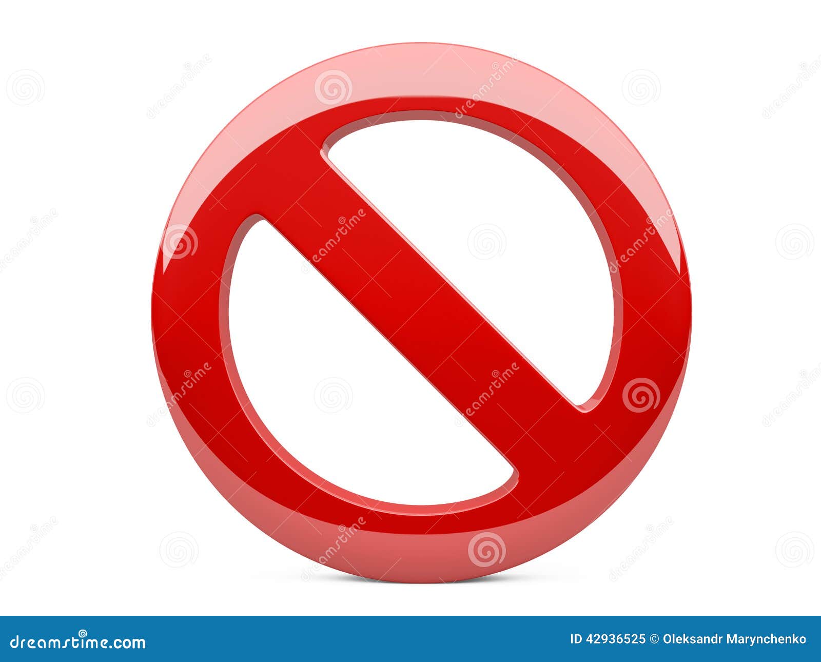 Signe interdit illustration stock. Illustration du règle - 42936525