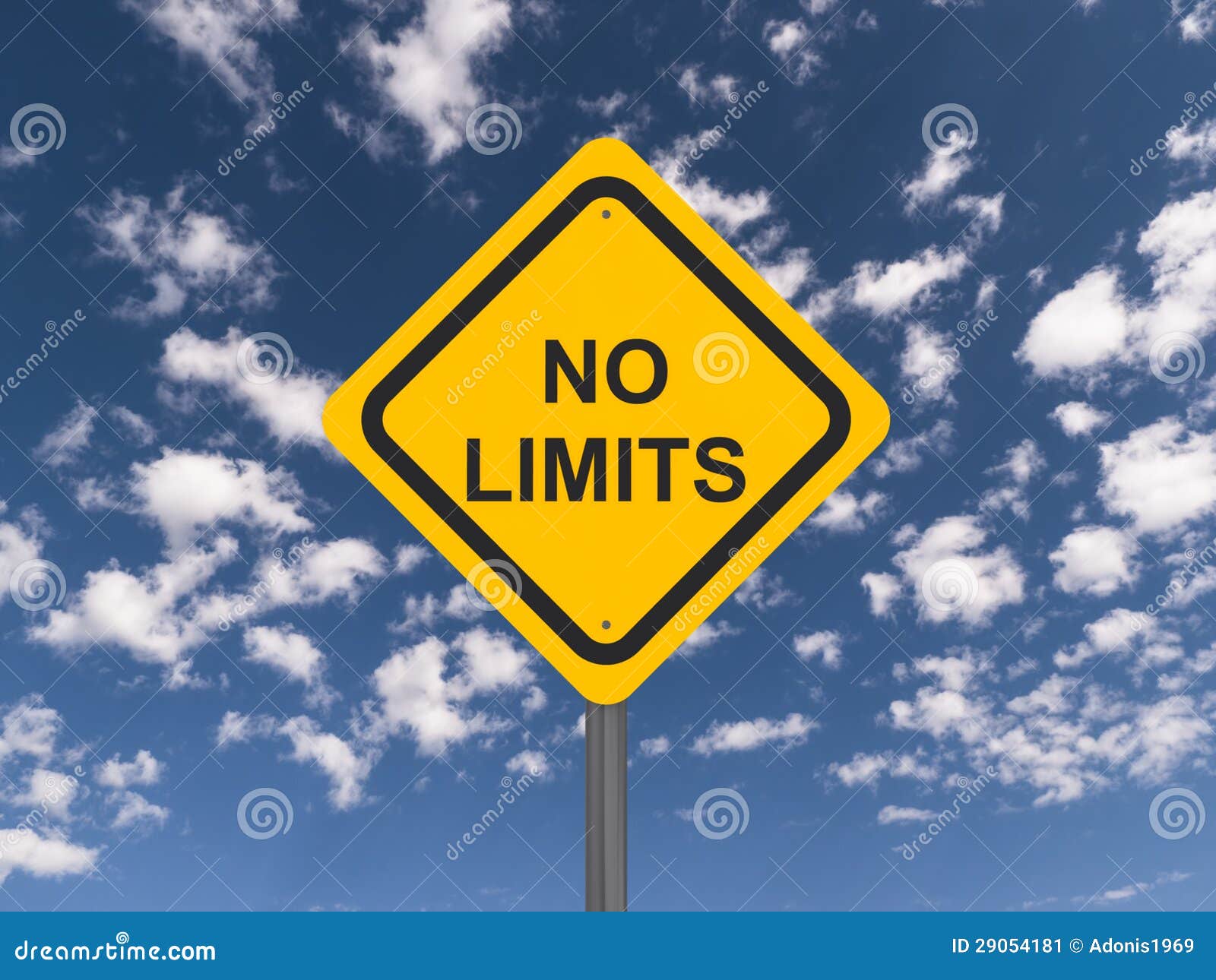 Signe N'indiquant Aucune Limite Illustration Stock - Illustration du ... Signe N'indiquant Aucune Limite Illustration Stock - Illustration du ...