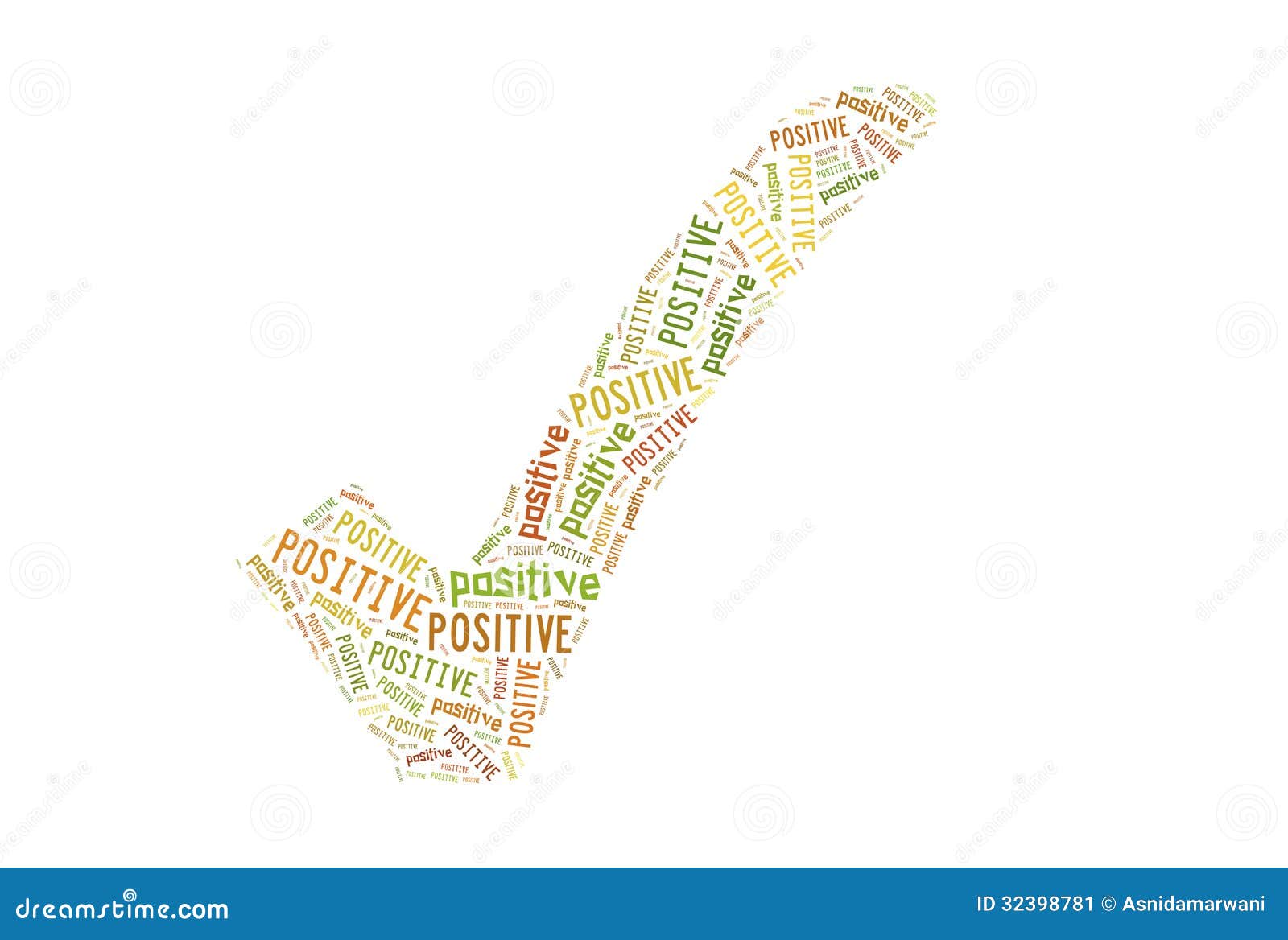 Signe positif illustration stock. Illustration of professionnel - 32398781