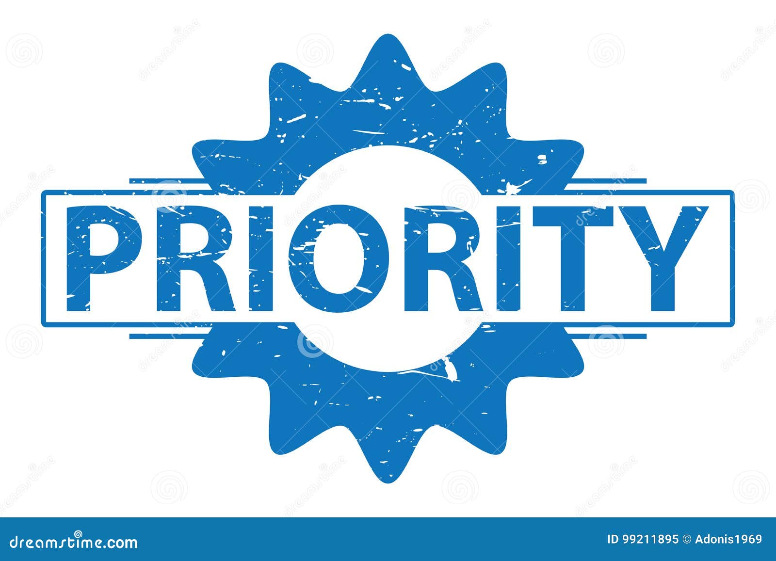 Signe prioritaire illustration de vecteur. Illustration du drapeau ...